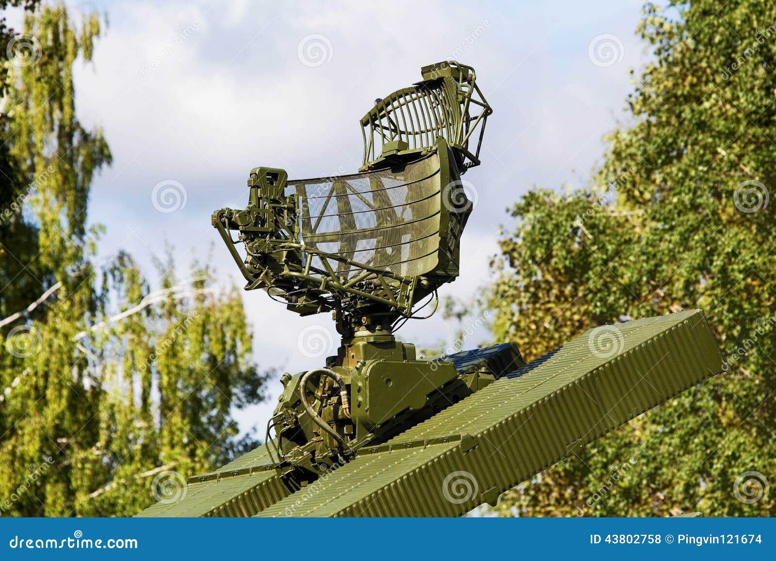 Radar antenna stock photo. Image of global, group, broadcasting - 43802758