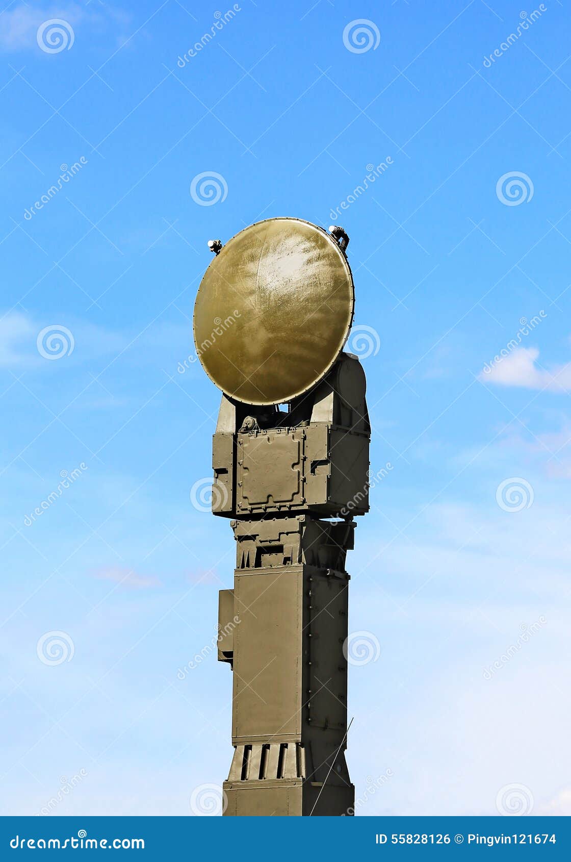 Radar antenna stock photo. Image of broadcasting, equipment - 55828126