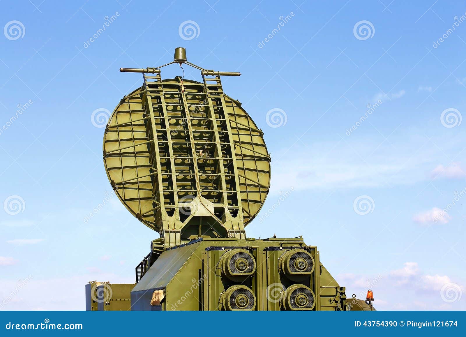 Radar antenna stock photo. Image of ranging, power, receiver - 43754390