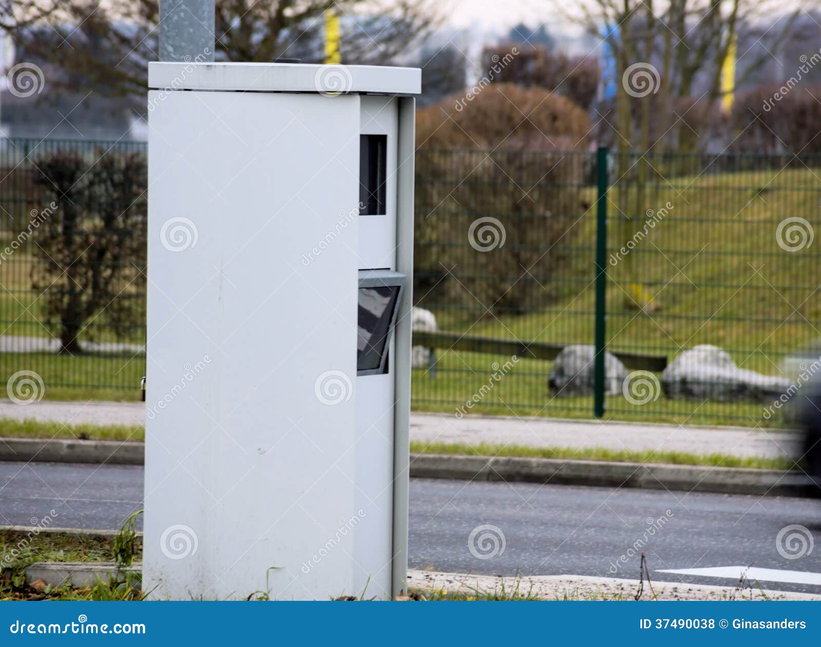 Radar Box for Speed Control Stock Photo - Image of speed, measurement ...