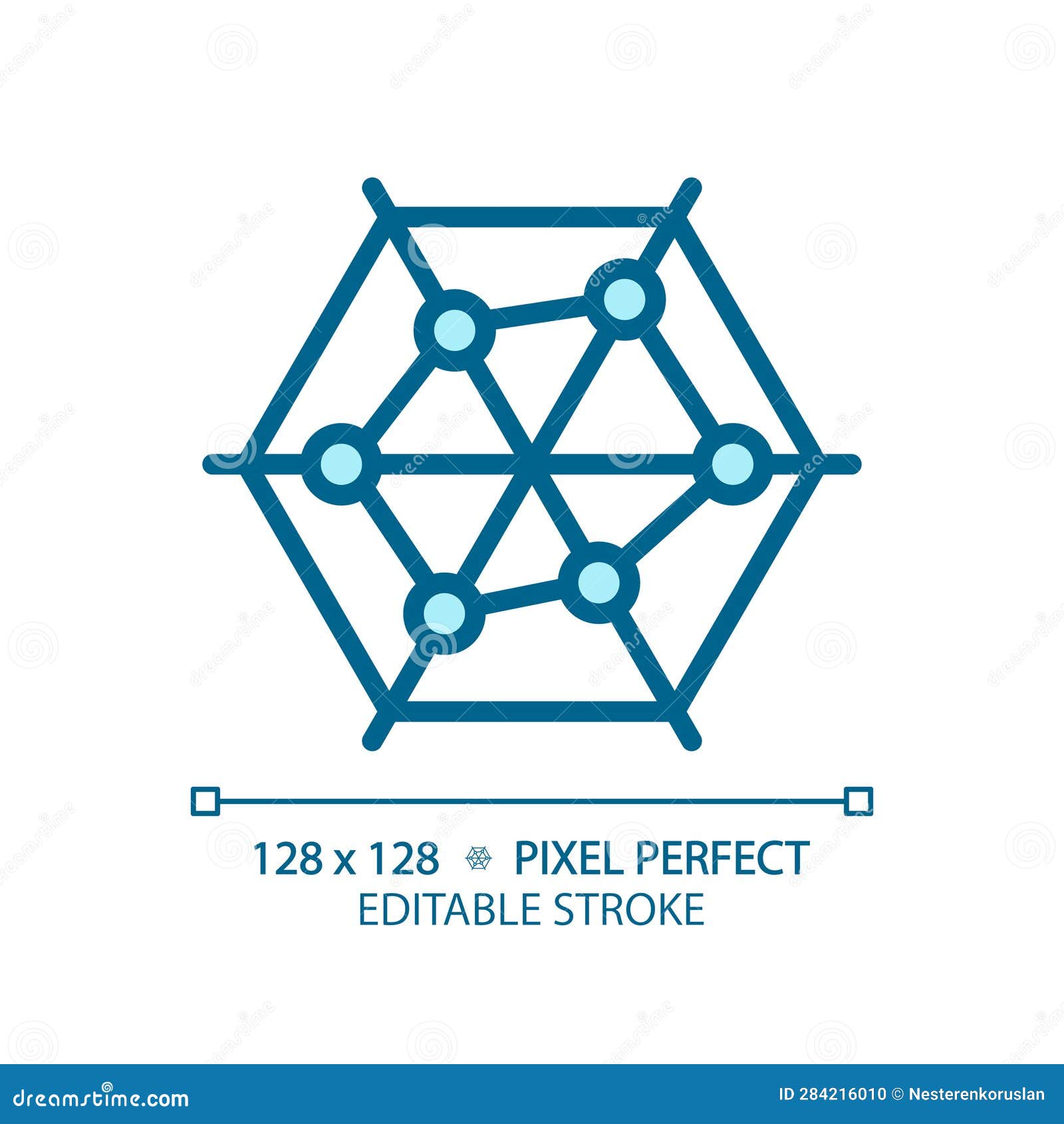 Radar Chart Light Blue Icon Stock Vector - Illustration of sign ...