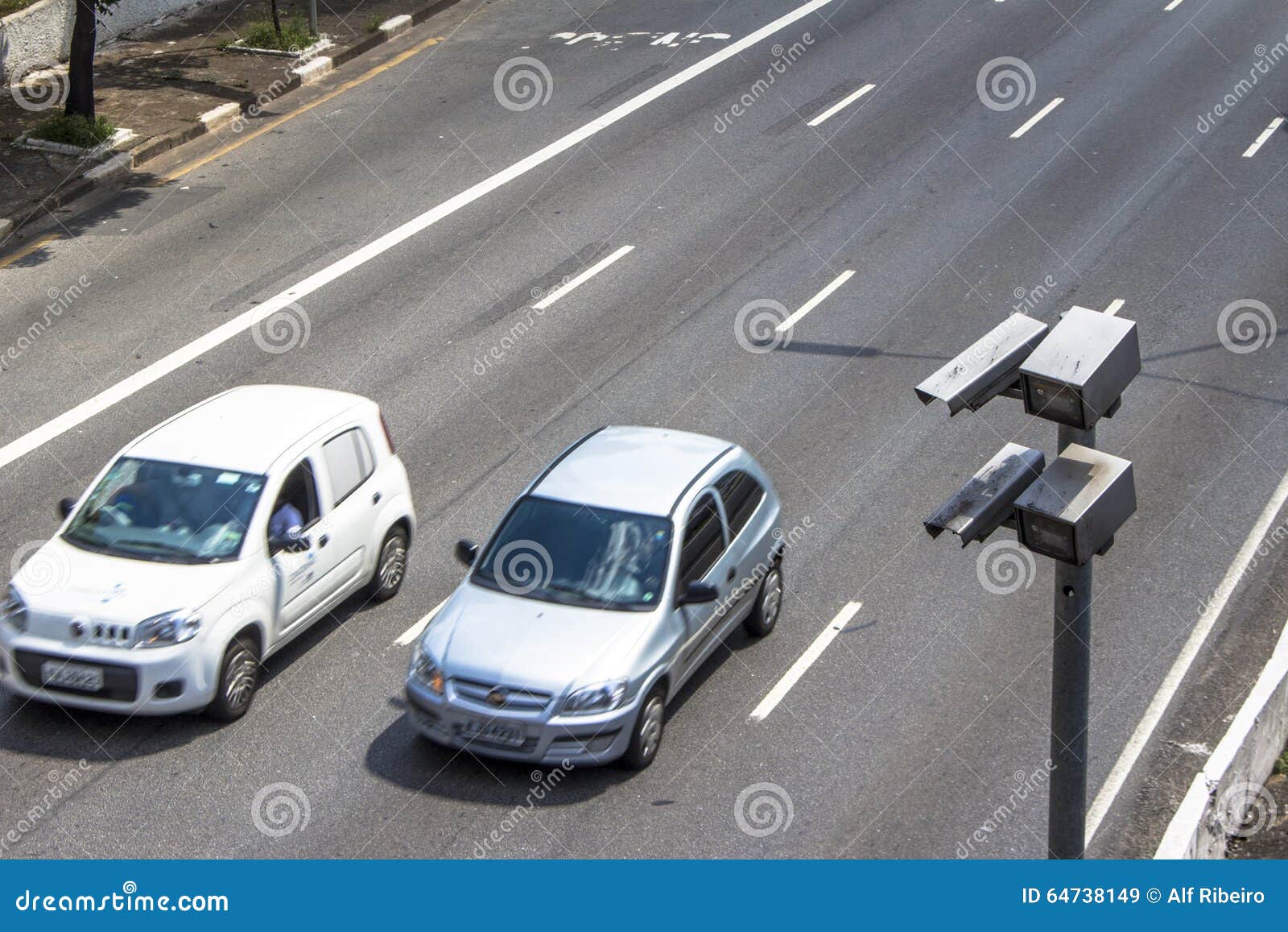 Radar Del Control De Velocidad Imagen de archivo editorial - Imagen de ...