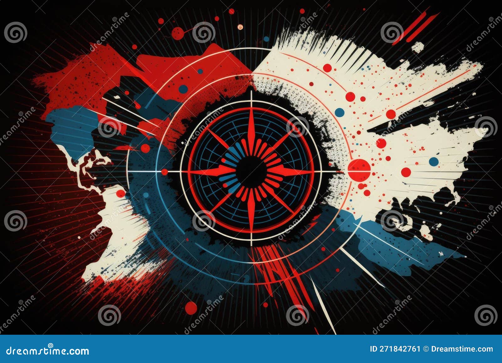 Radar Diagram Elements Color Infographics. Some Of Chart, Graph, Parts ...