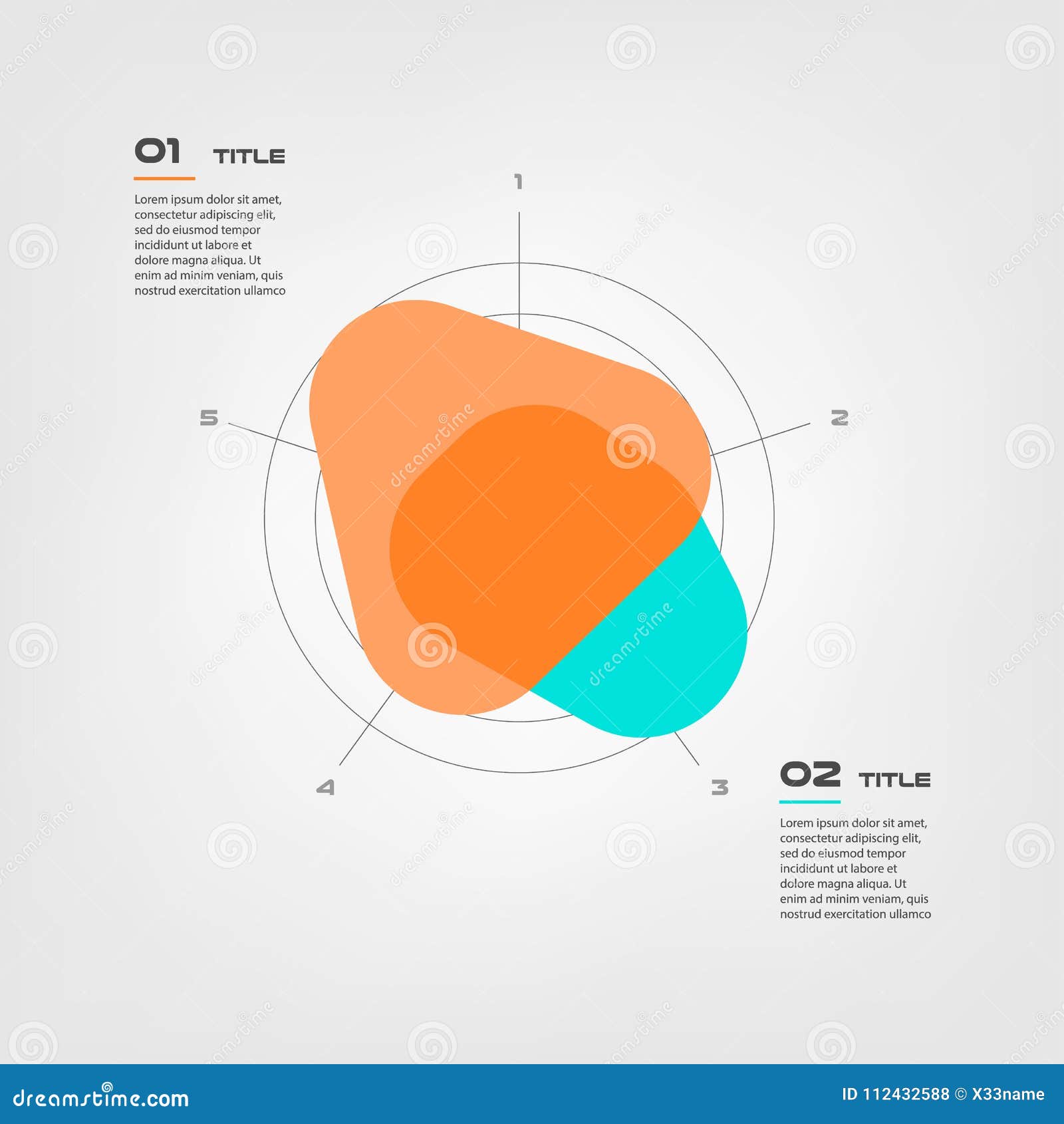 Radar Diagram Elements Color Infographics. Some Of Chart, Graph, Parts ...