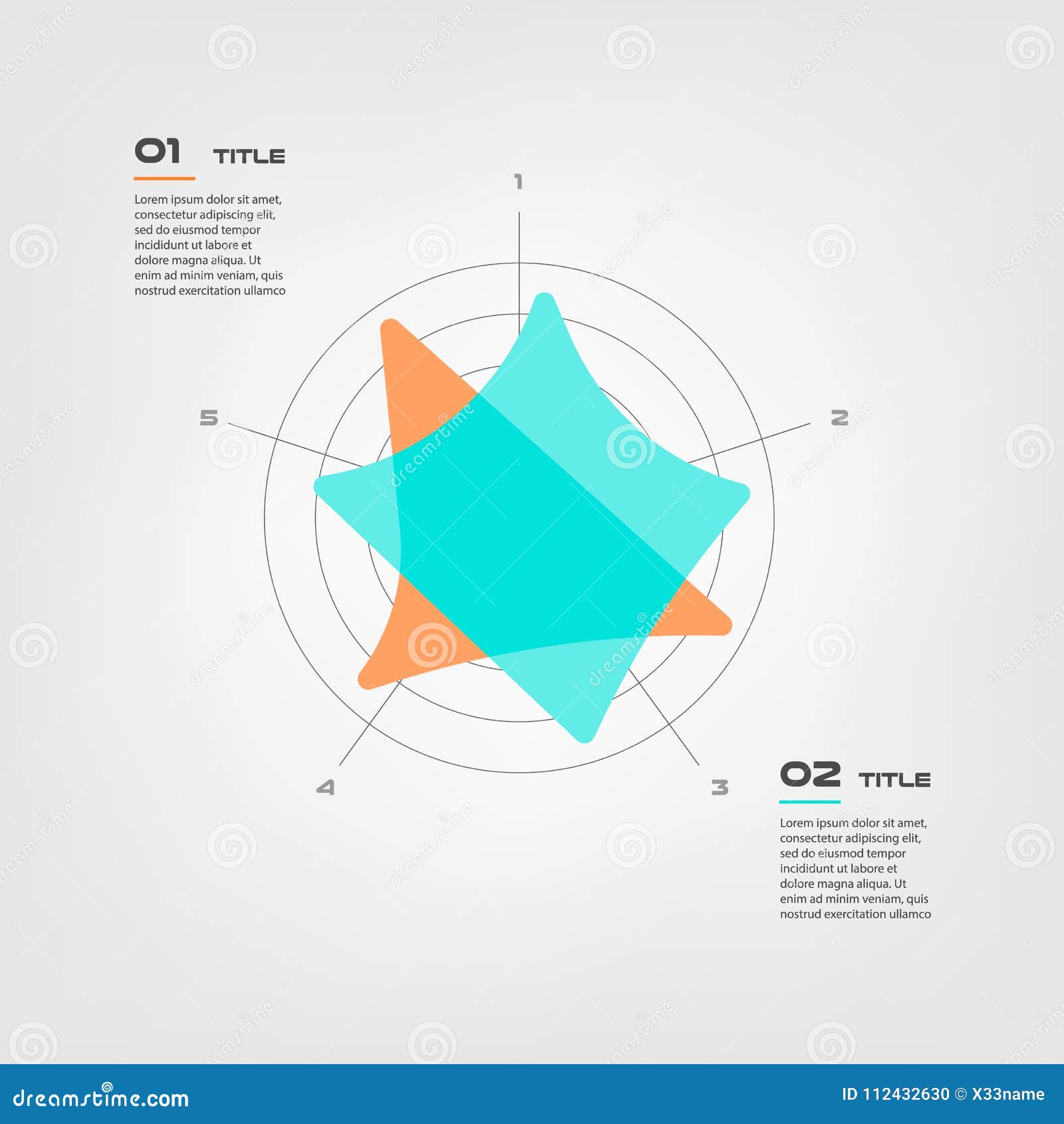 Radar Diagram Elements Color Infographics. Some Of Chart, Graph, Parts ...