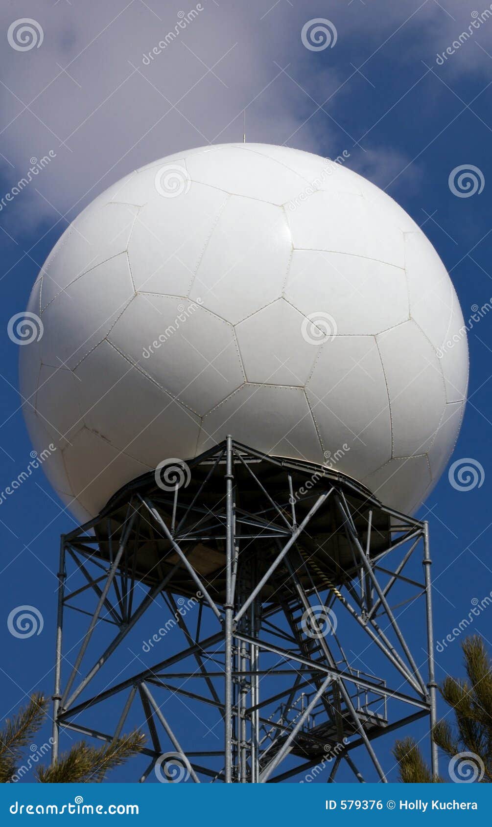 Radar Dome - Close Up stock photo. Image of forecasting - 579376
