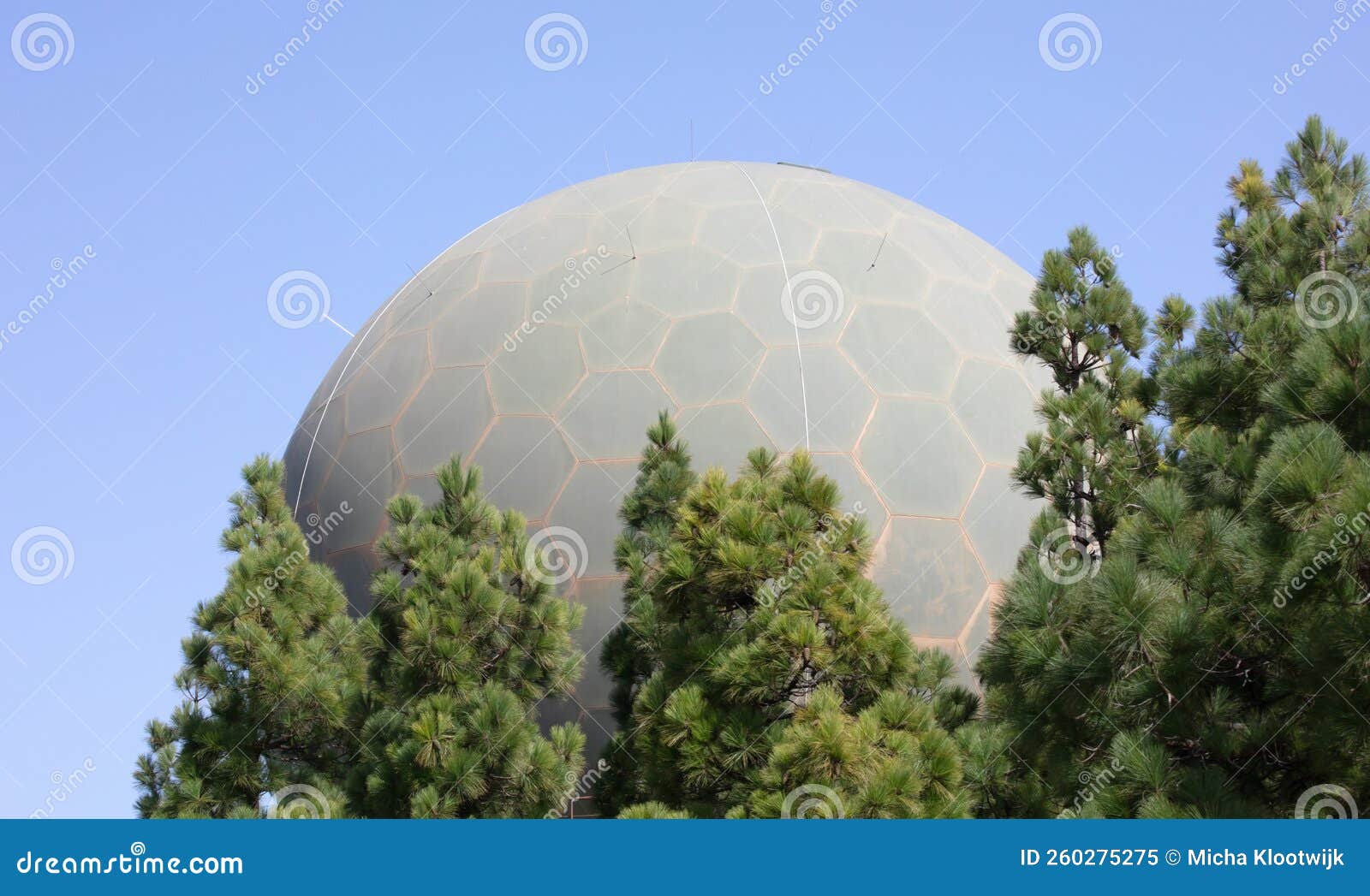 Radar Dome, Rotodome, Above The Fuselage Of A NATO Surveillance ...