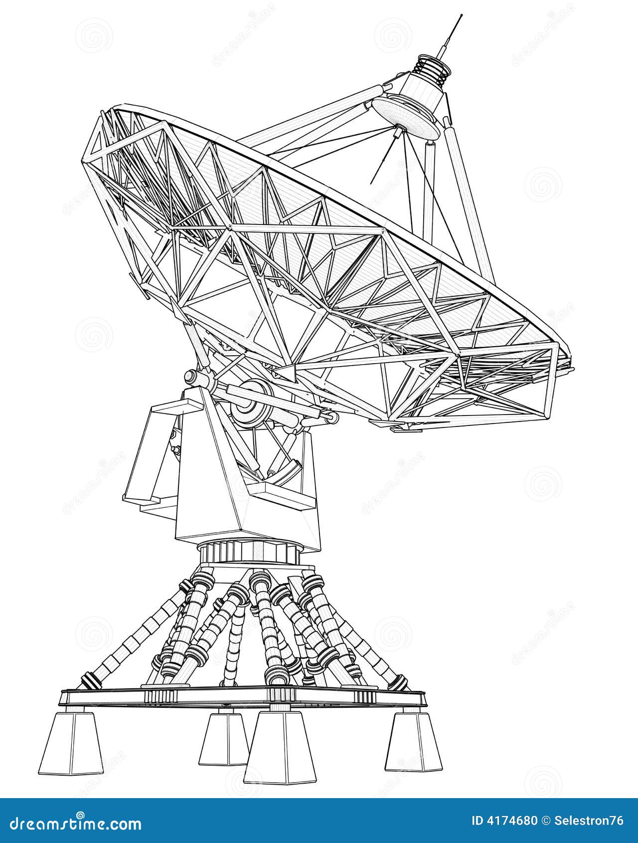 Radar Doppler : Attraction Technique Illustration Stock - Illustration ...