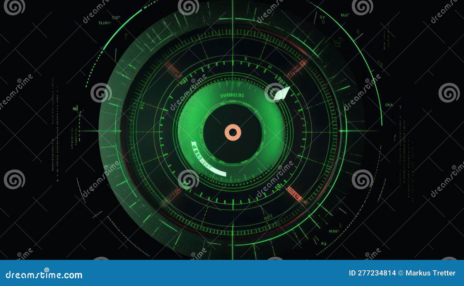 A Radar with a Green Blip Indicating a Safe Browsing Environment ...
