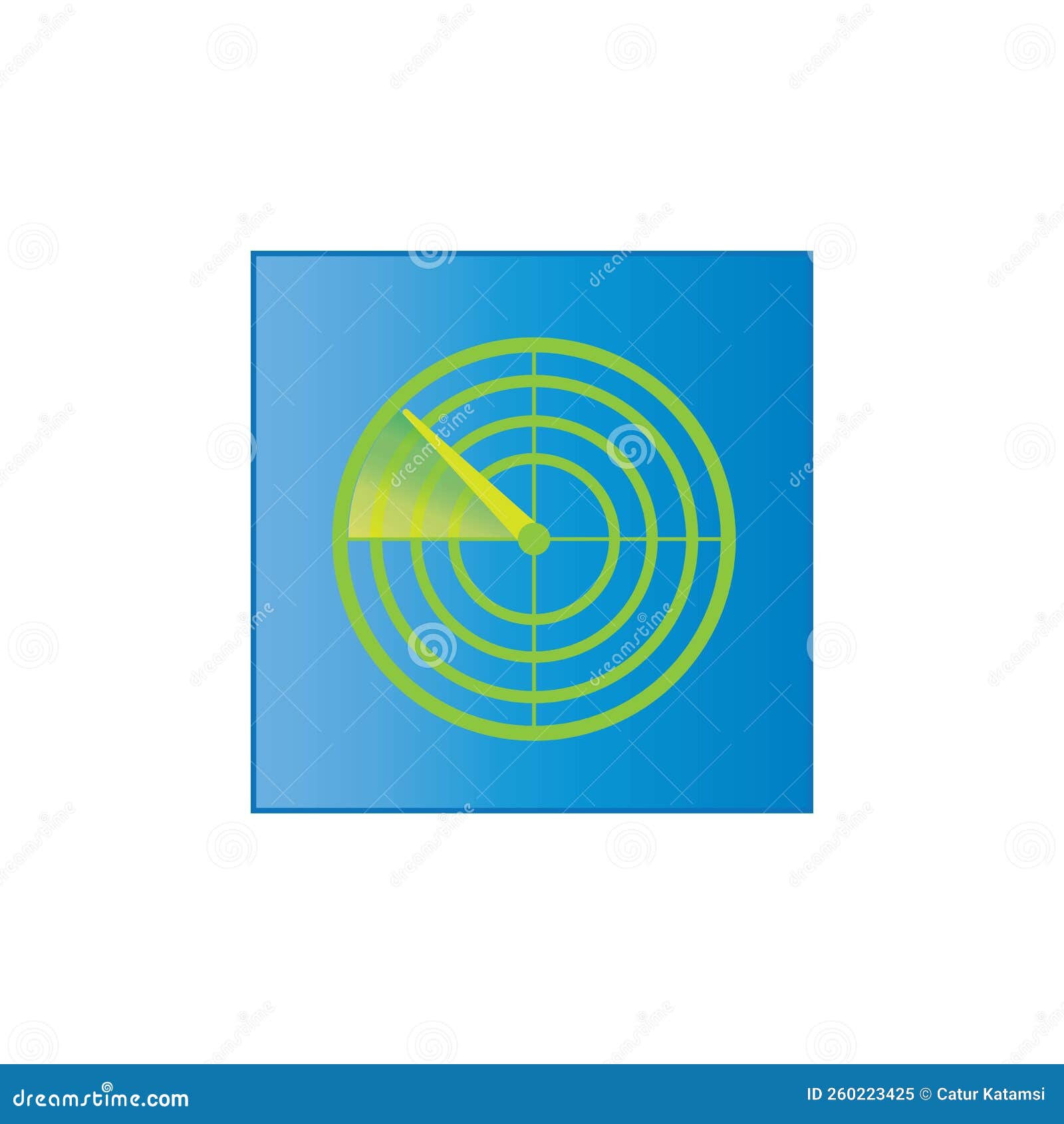 Radar icon logo vector stock illustration. Illustration of finance ...