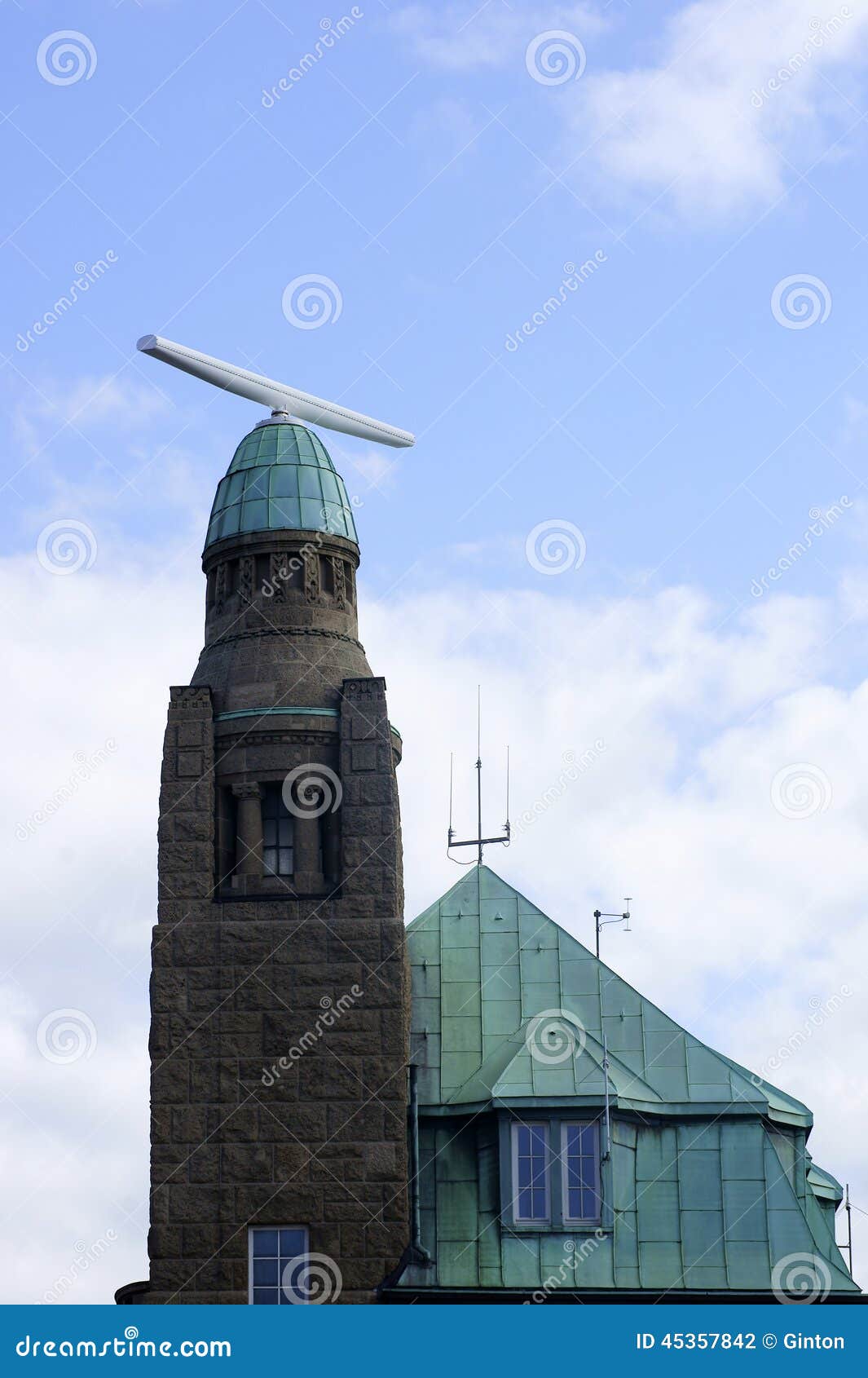 Radar installation stock photo. Image of copper, instrument - 45357842