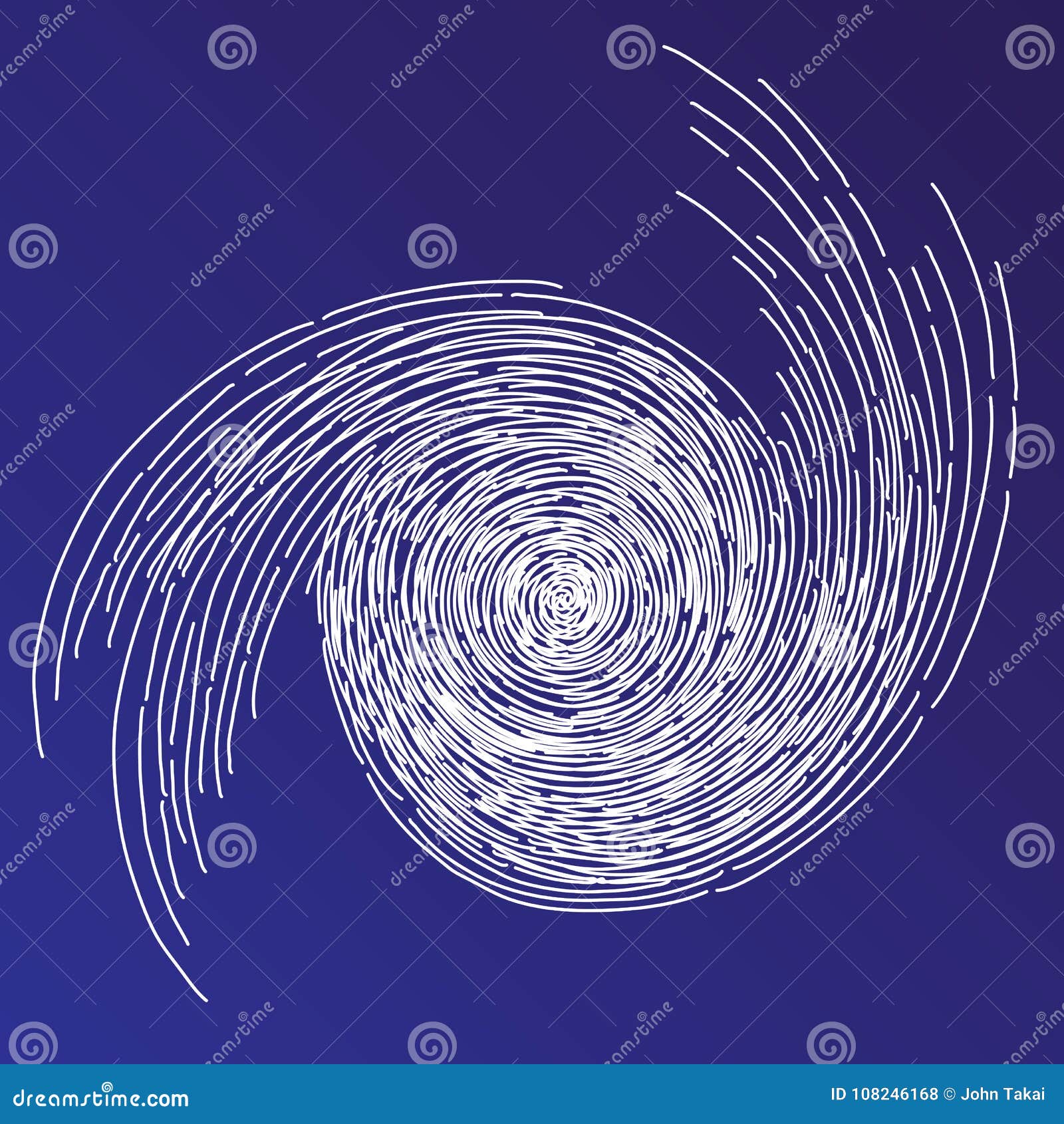 Radar Map Tropical Storm Hurricane Over Ocean Stock Vector ...