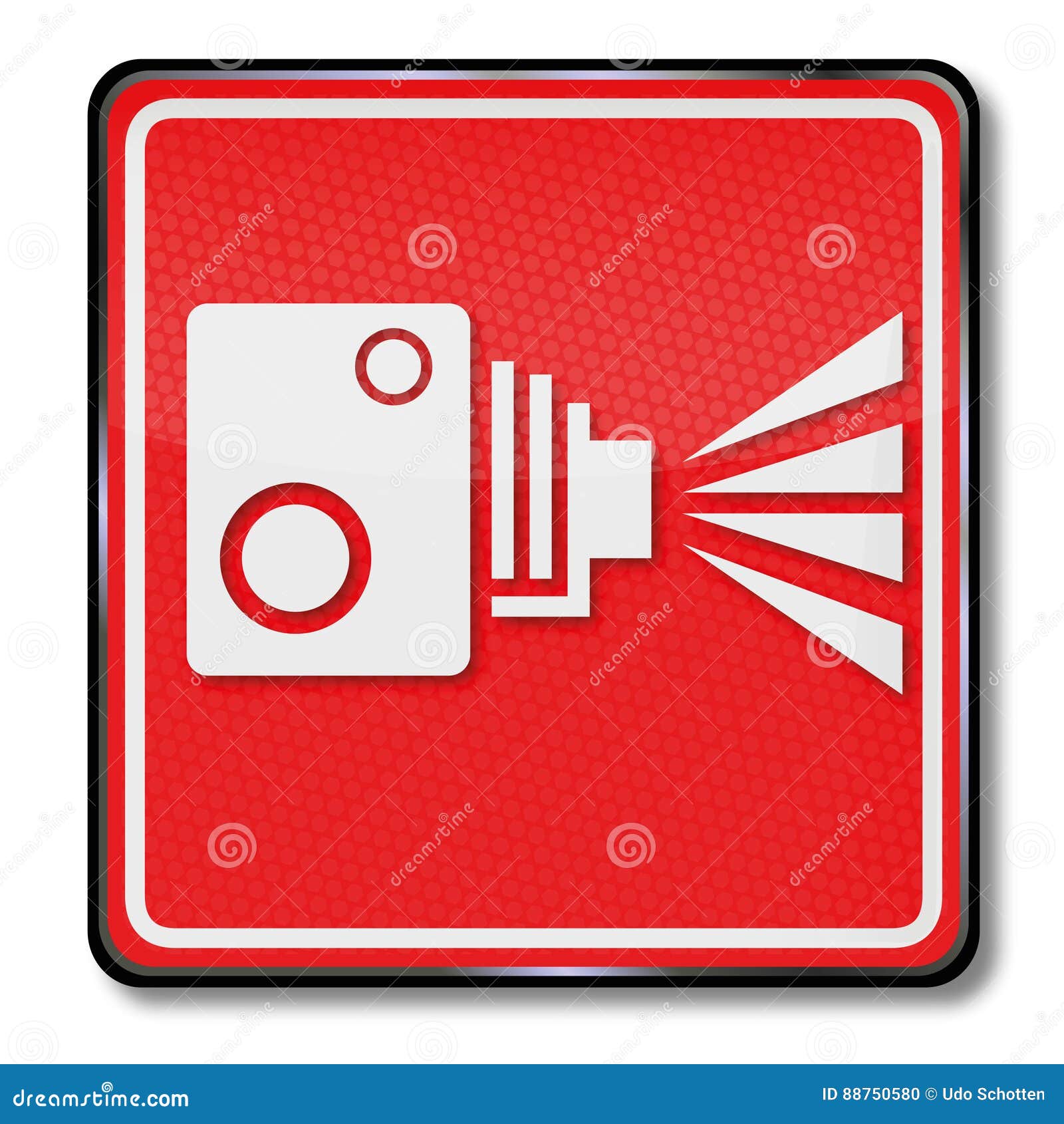 Radar and old photo camera stock vector. Illustration of flasher - 88750580