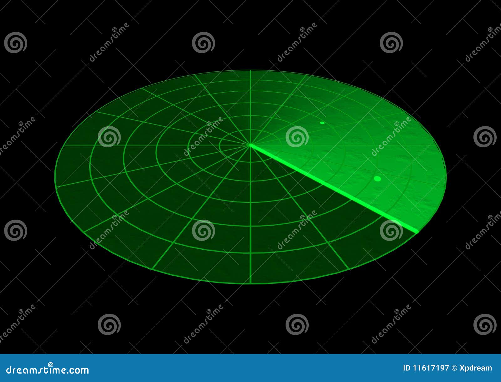 Radar Screen. Military Blue Sonar. Navigation Interface Vector Map ...