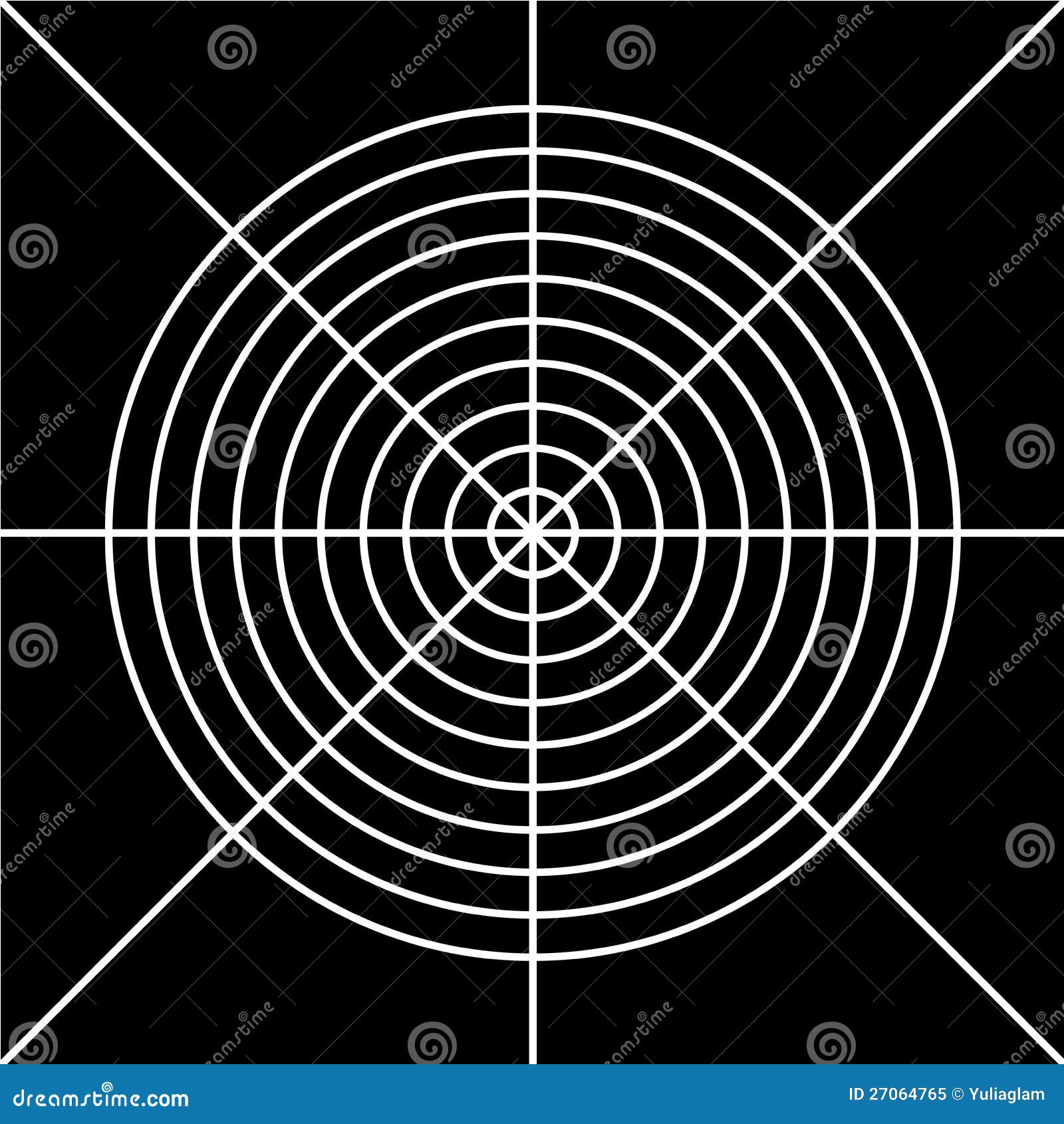 Radar screen stock vector. Illustration of clipart, teaching - 27064765