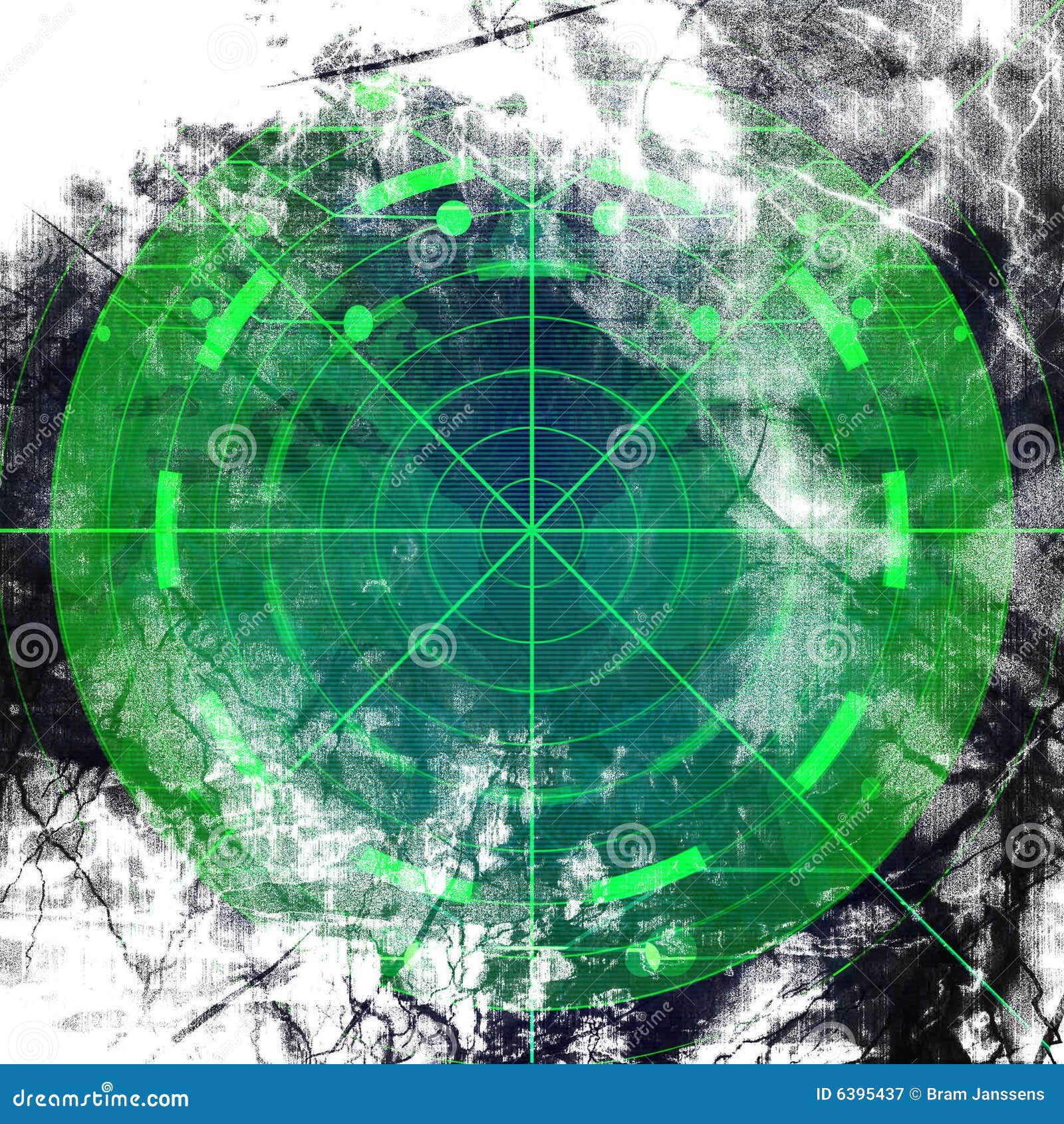 Radar screen stock illustration. Illustration of room - 6395437