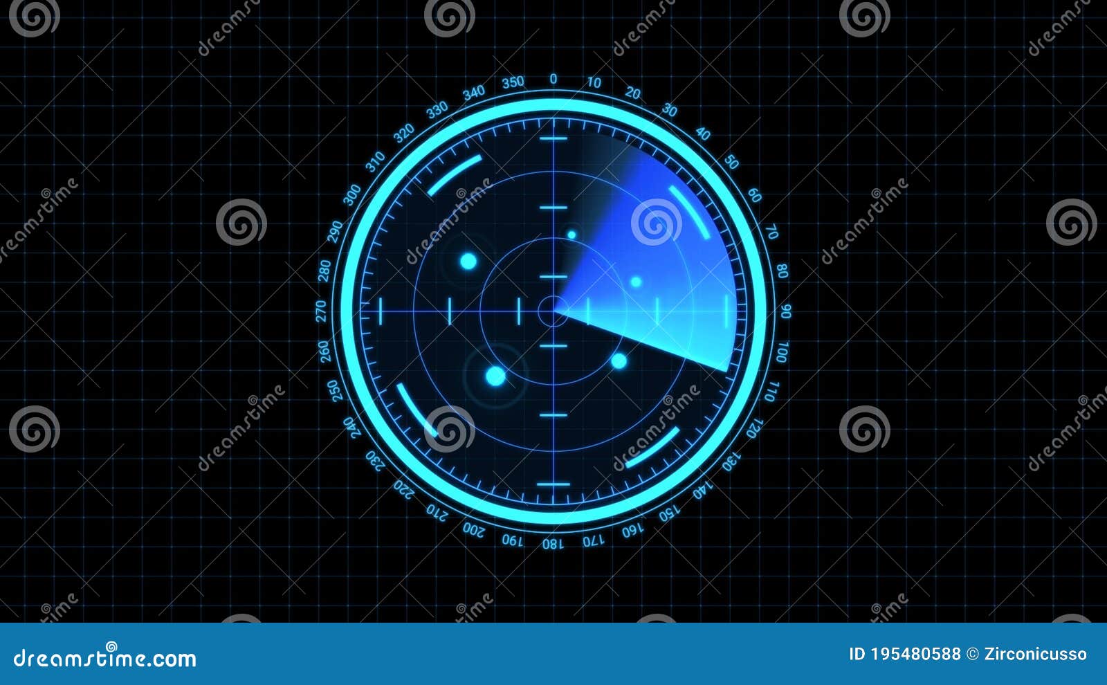 Futuristic Radar. Military Navigate Sonar.Futuristic Concept HUD, GUI ... Futuristic Radar. Military Navigate Sonar.Futuristic Concept HUD, GUI ...