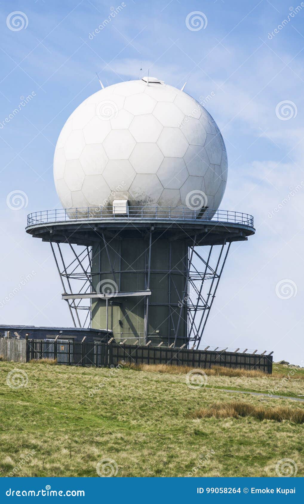 Radar Station stock photo. Image of nato, traffic, hill - 99058264