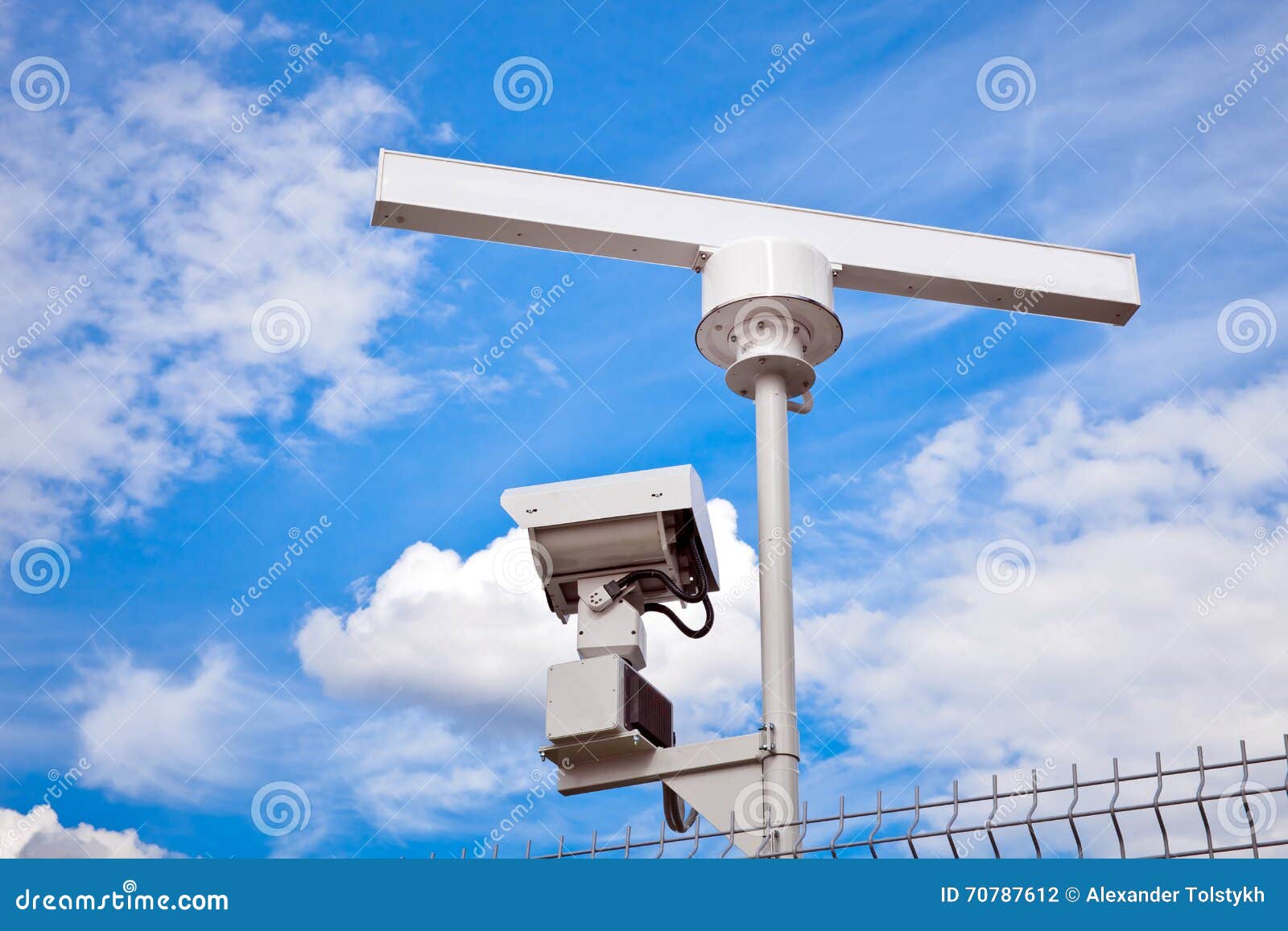 Radar surveillance system stock photo. Image of communication - 70787612