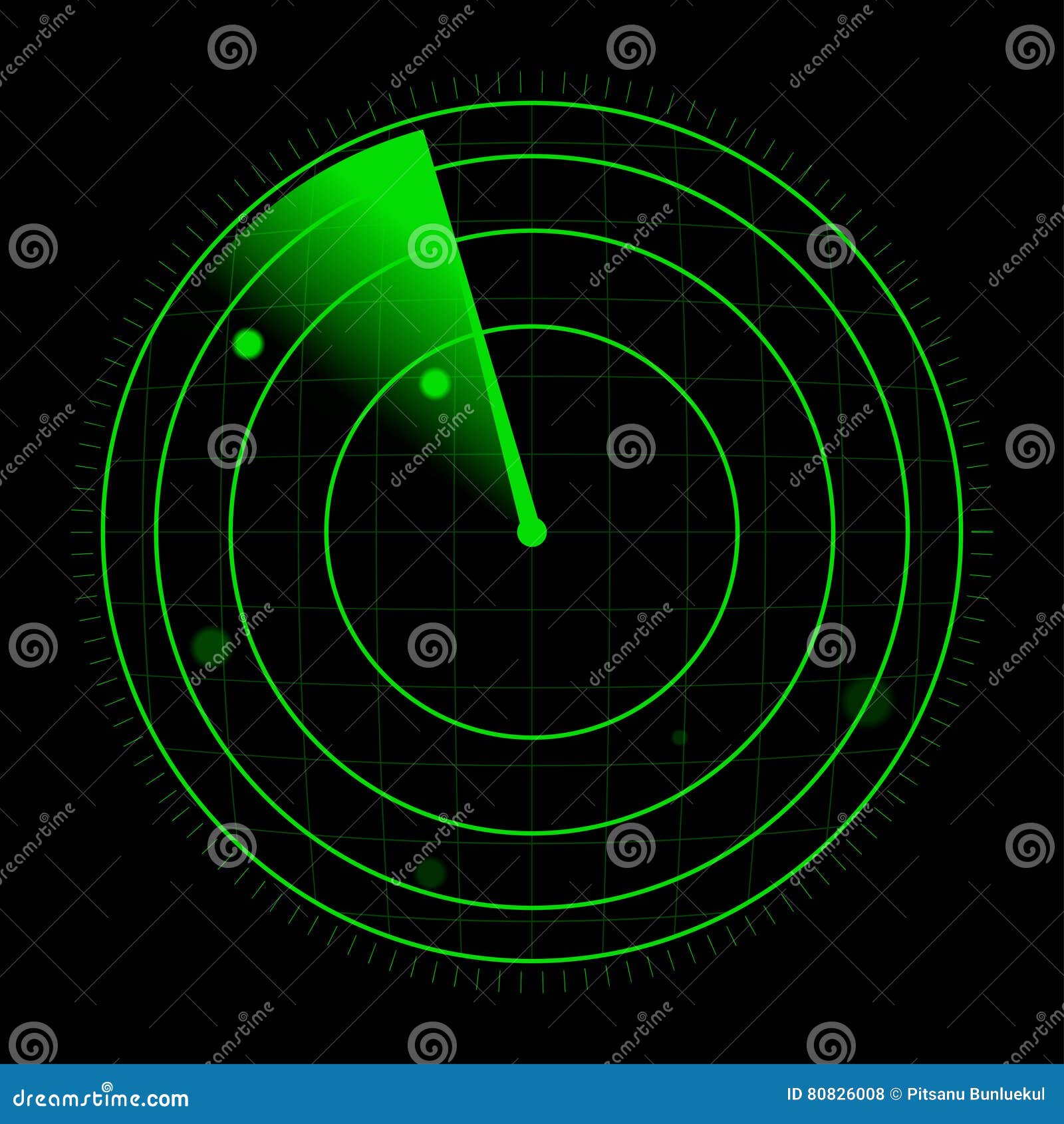 Radar vector illustration stock vector. Illustration of airplane - 80826008
