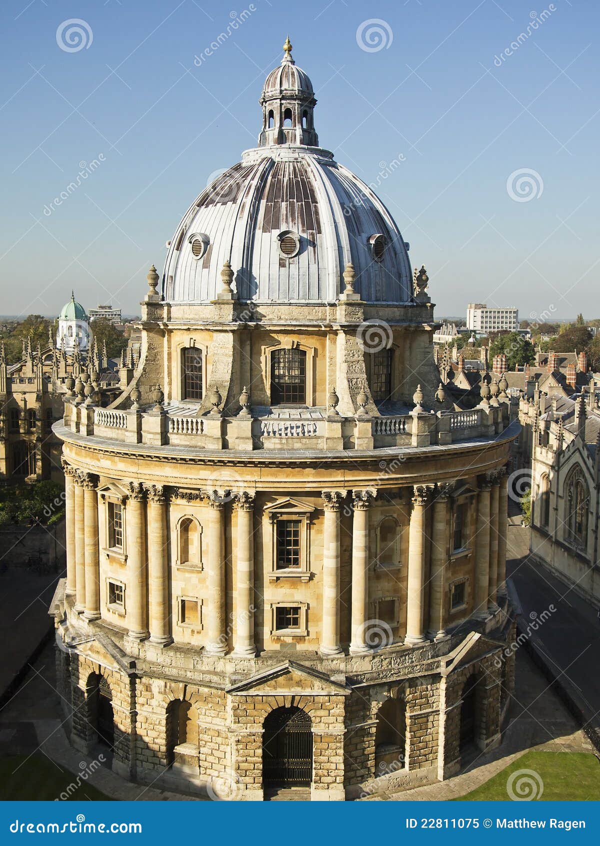 Radcliffe Camera Library in Oxford Stock Image - Image of architecture ...