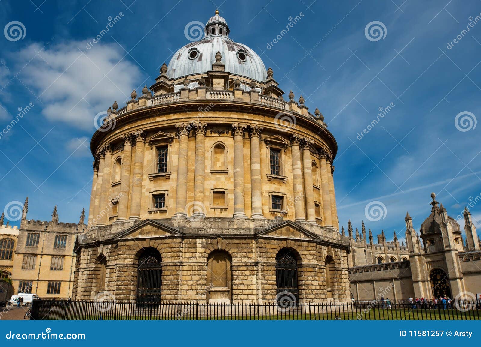 Radcliffe Camera. Oxford, England Stock Image - Image of blue, landmark ...