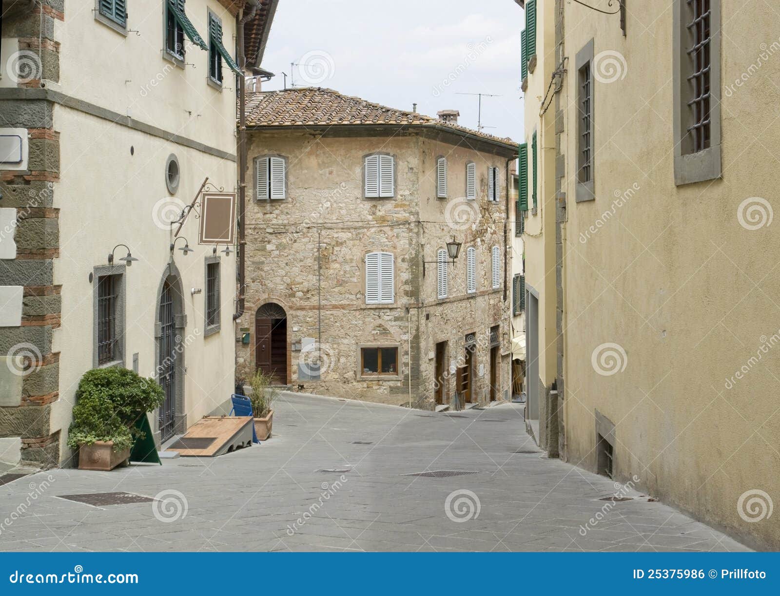 Radda in Chianti stock photo. Image of italy, house, civic - 25375986