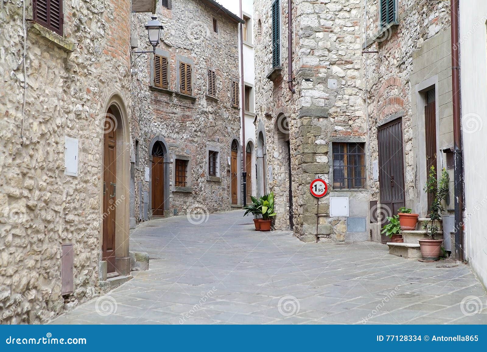 Radda in Chianti, Toscana, Italia Fotografia Stock - Immagine di ...