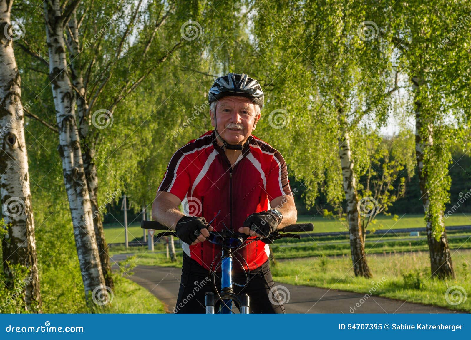 Radfahrer stockbild. Bild von trainieren, körperlich - 54707395