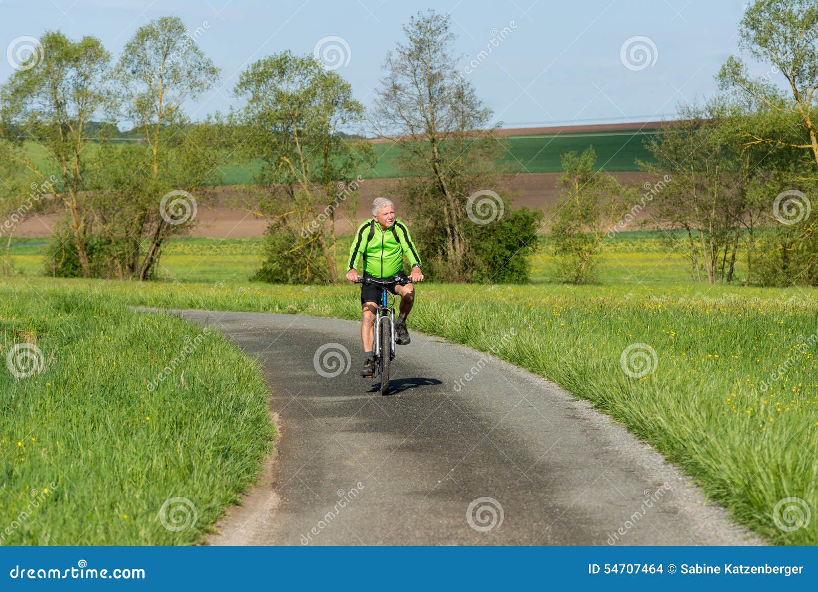 Radfahrer stockfoto. Bild von eignung, aktiv, gesundheit - 54707464