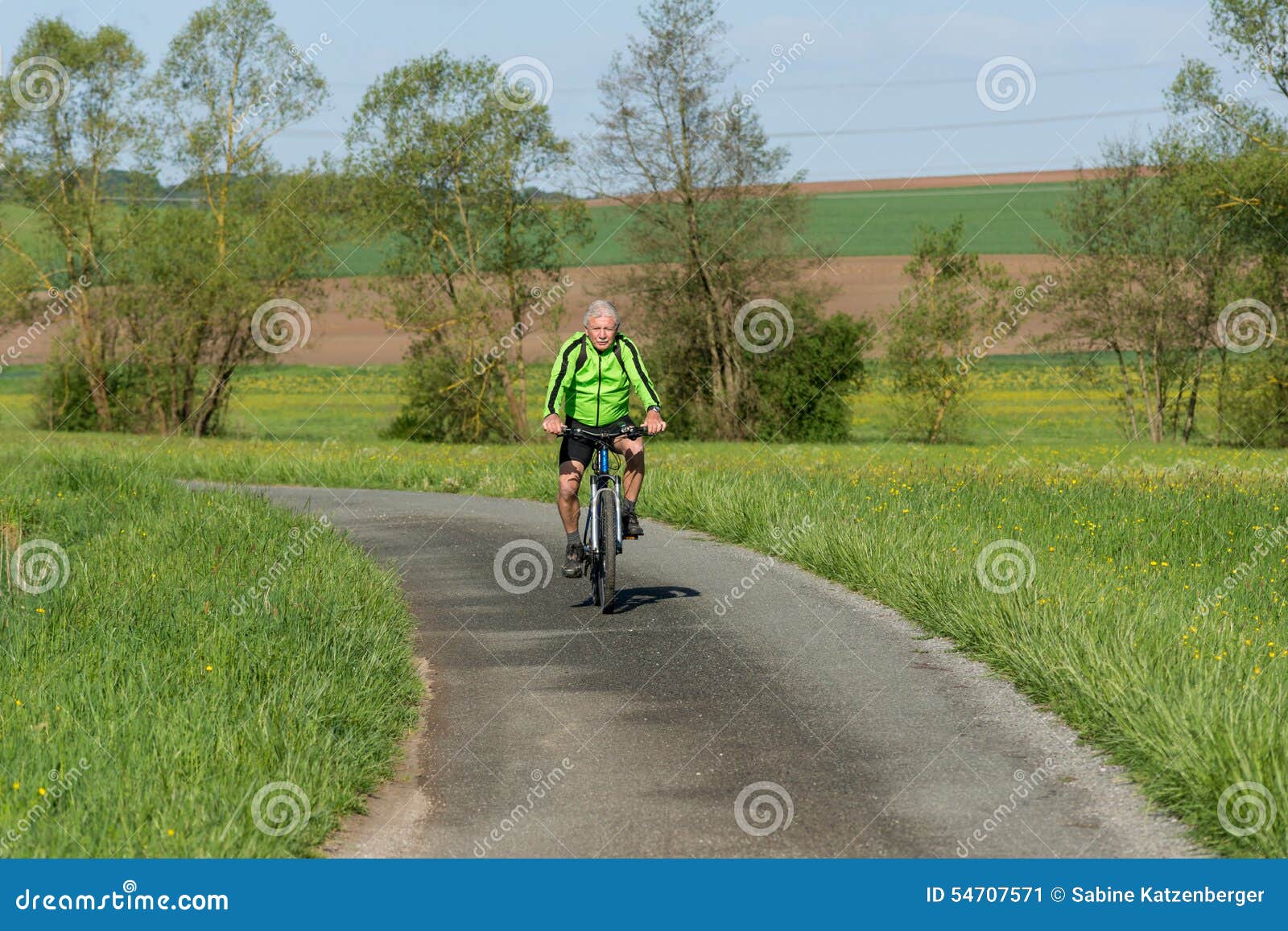 Radfahrer stockbild. Bild von wellness, fällig, leute - 54707571