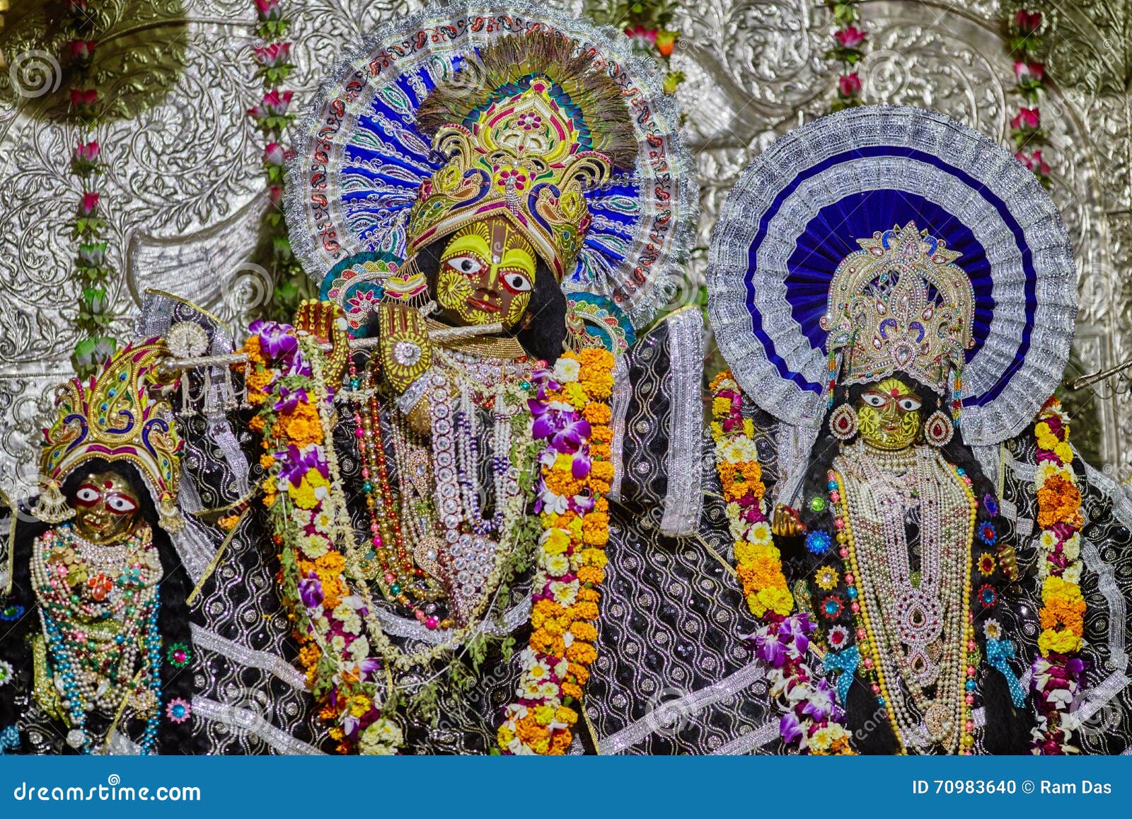 Radha Damodara stock photo. Image of culture, indian - 70983640