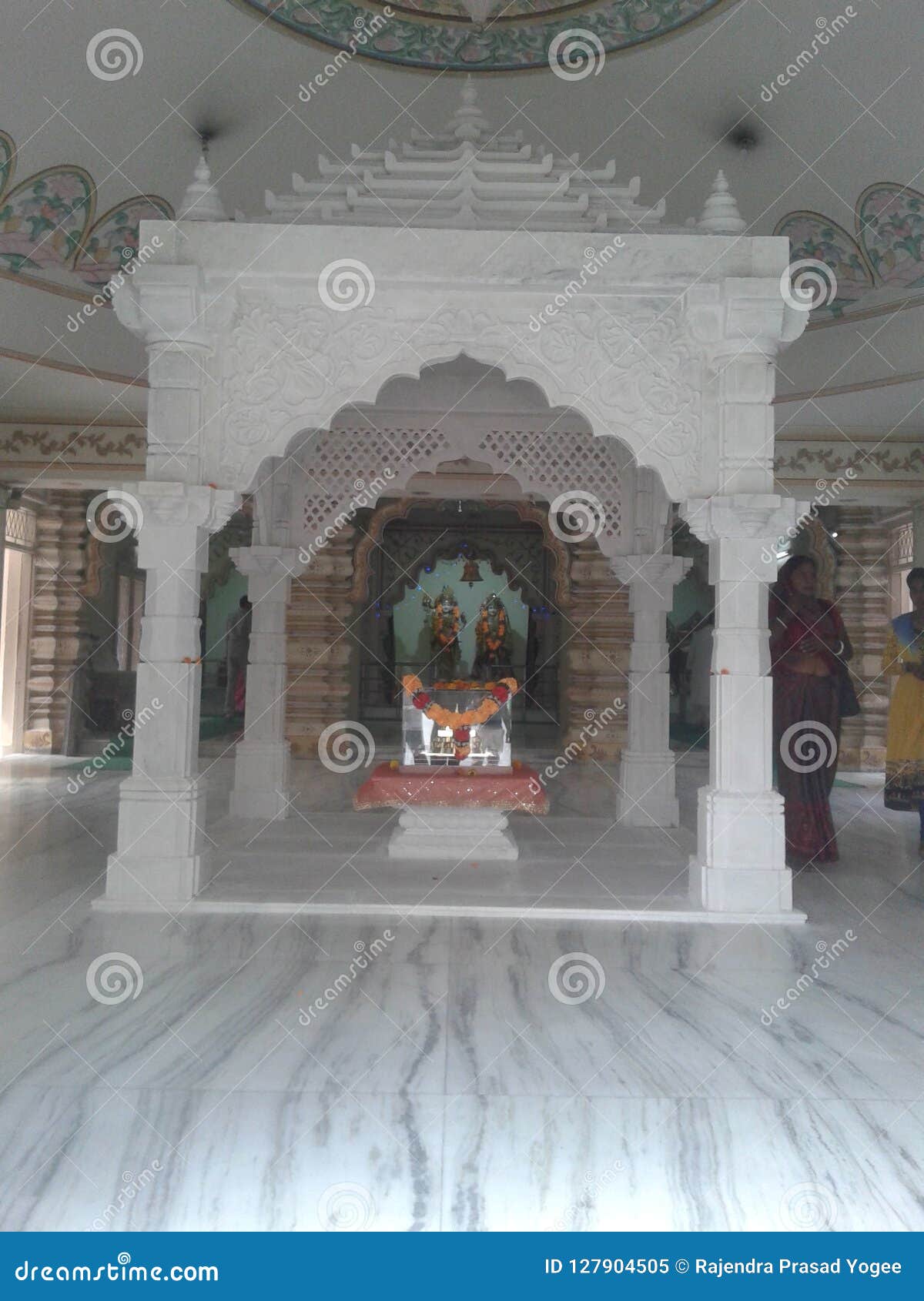 Radha krashna temple stock image. Image of beautifully - 127904505