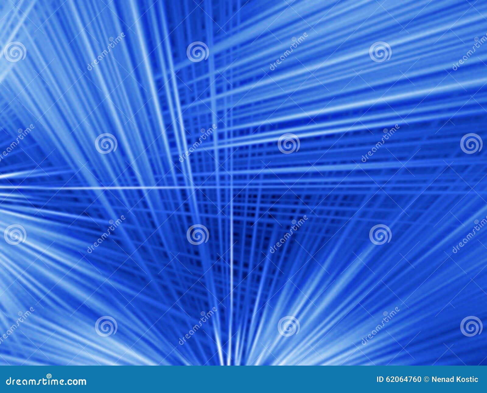 Radial Abstract Blue Background Stock Illustration - Illustration of ...