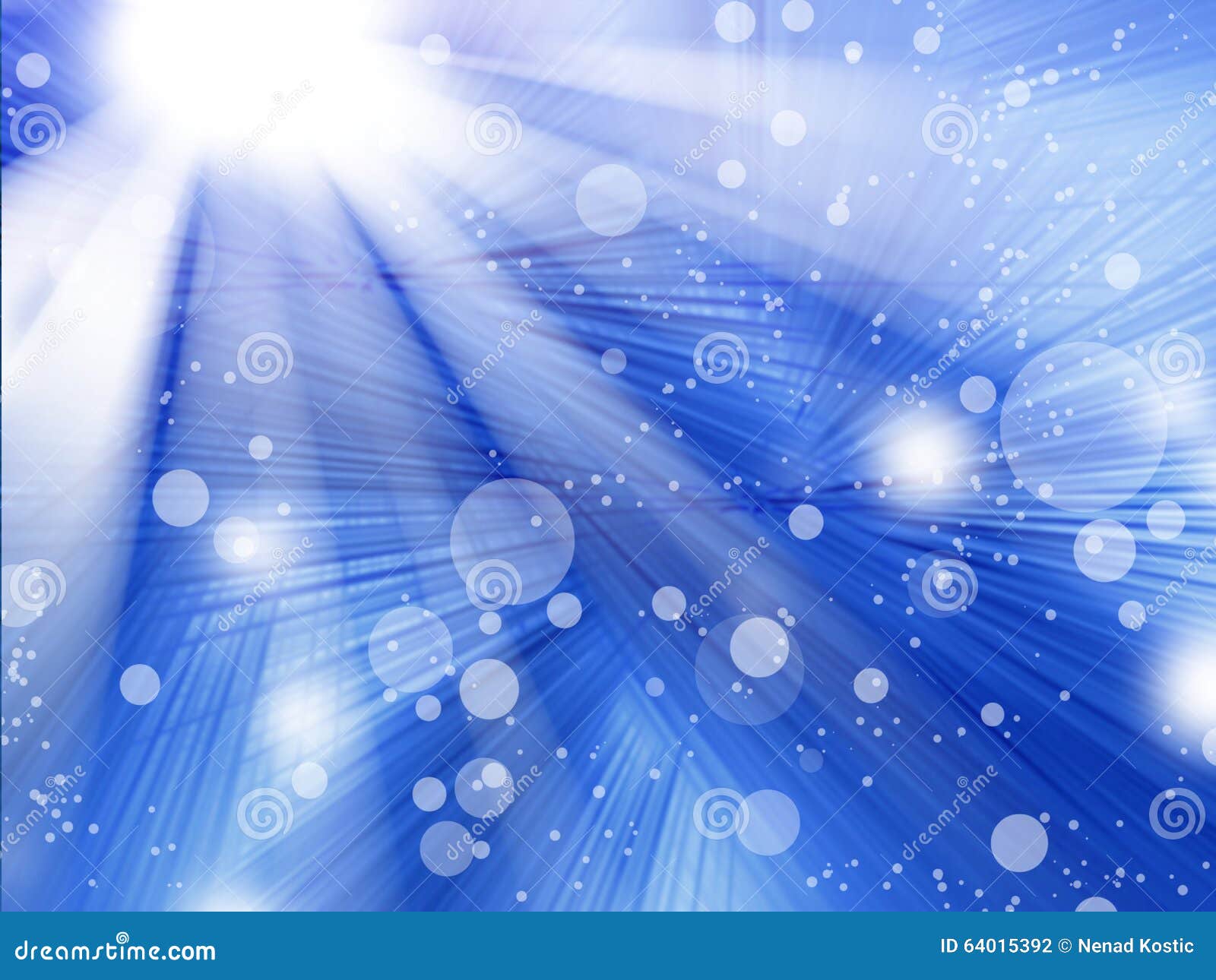 Radial Abstract Blue Background Stock Illustration - Illustration of ...