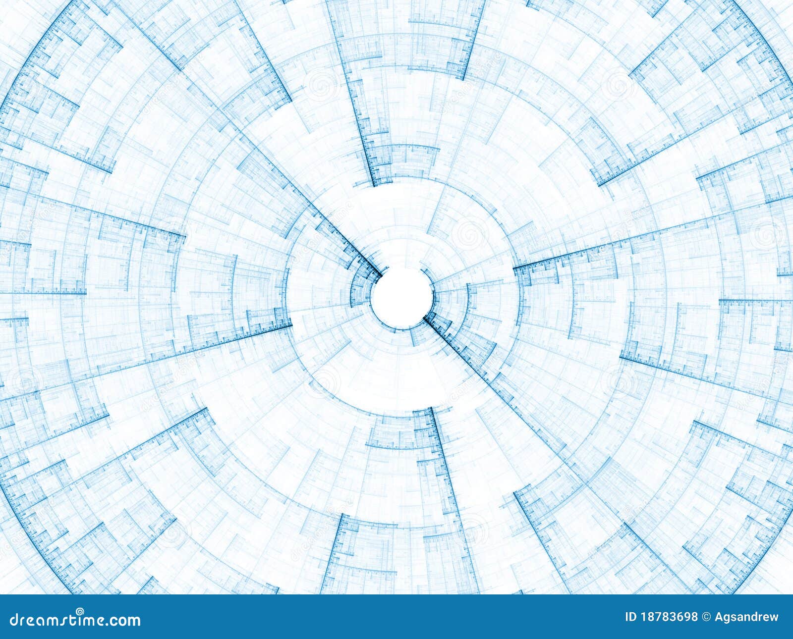 Radial Abstract Form stock illustration. Illustration of creative ...