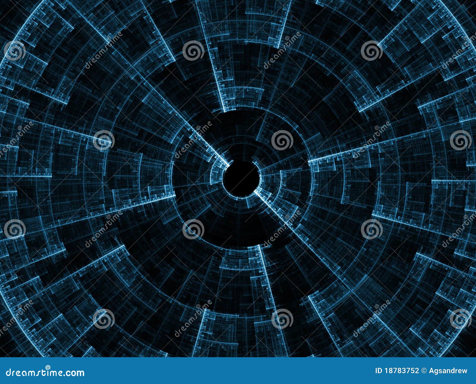 Radial Abstract Form stock illustration. Illustration of abstract ...