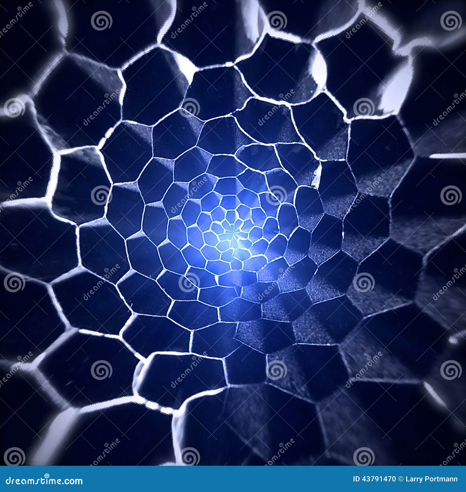 Radial Abstract Hexagon Pattern Stock Photo - Image of repeat, crazy ...