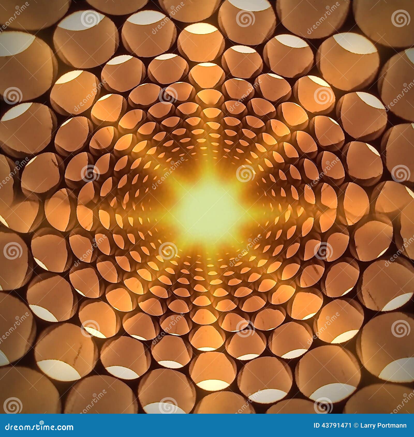 Radial Abstract Oval Light Pattern Stock Image - Image of metallic ...