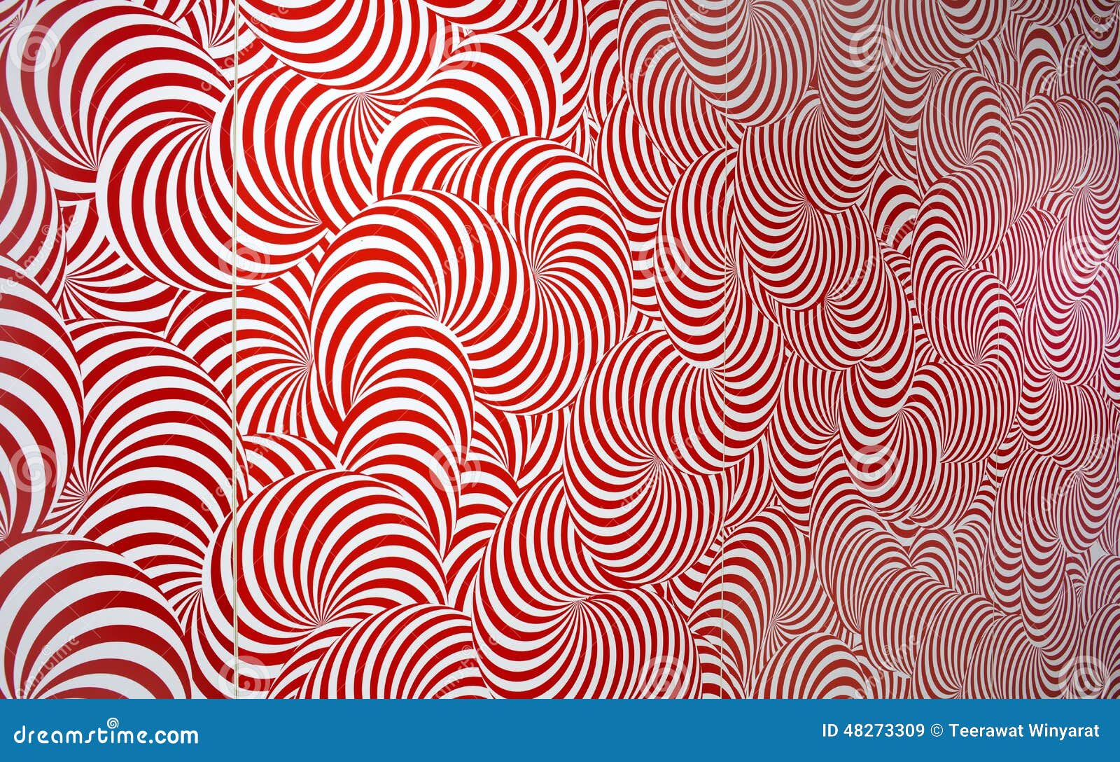 Radial Abstract Pattern Red and White Stock Illustration - Illustration ...