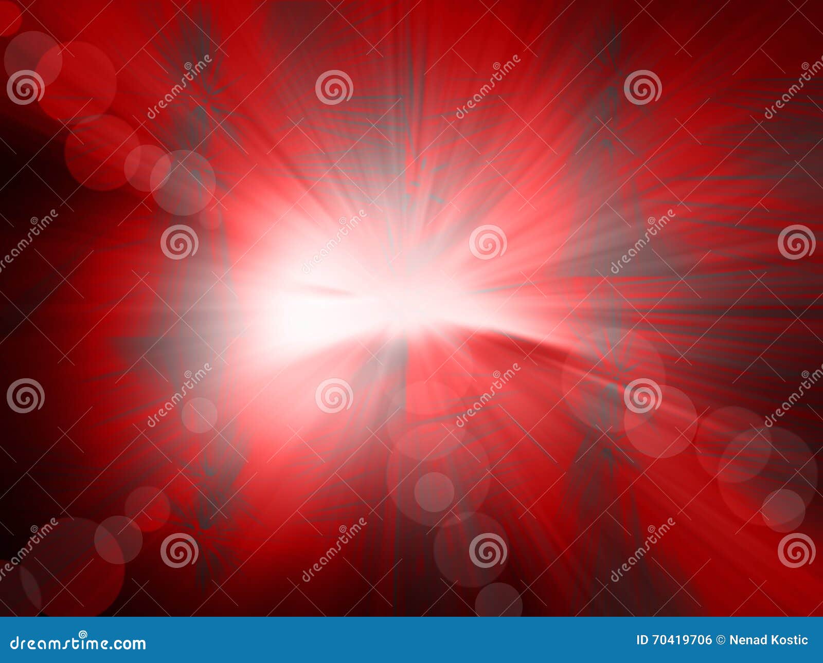 Radial Abstract Red Background Stock Illustration - Illustration of ...