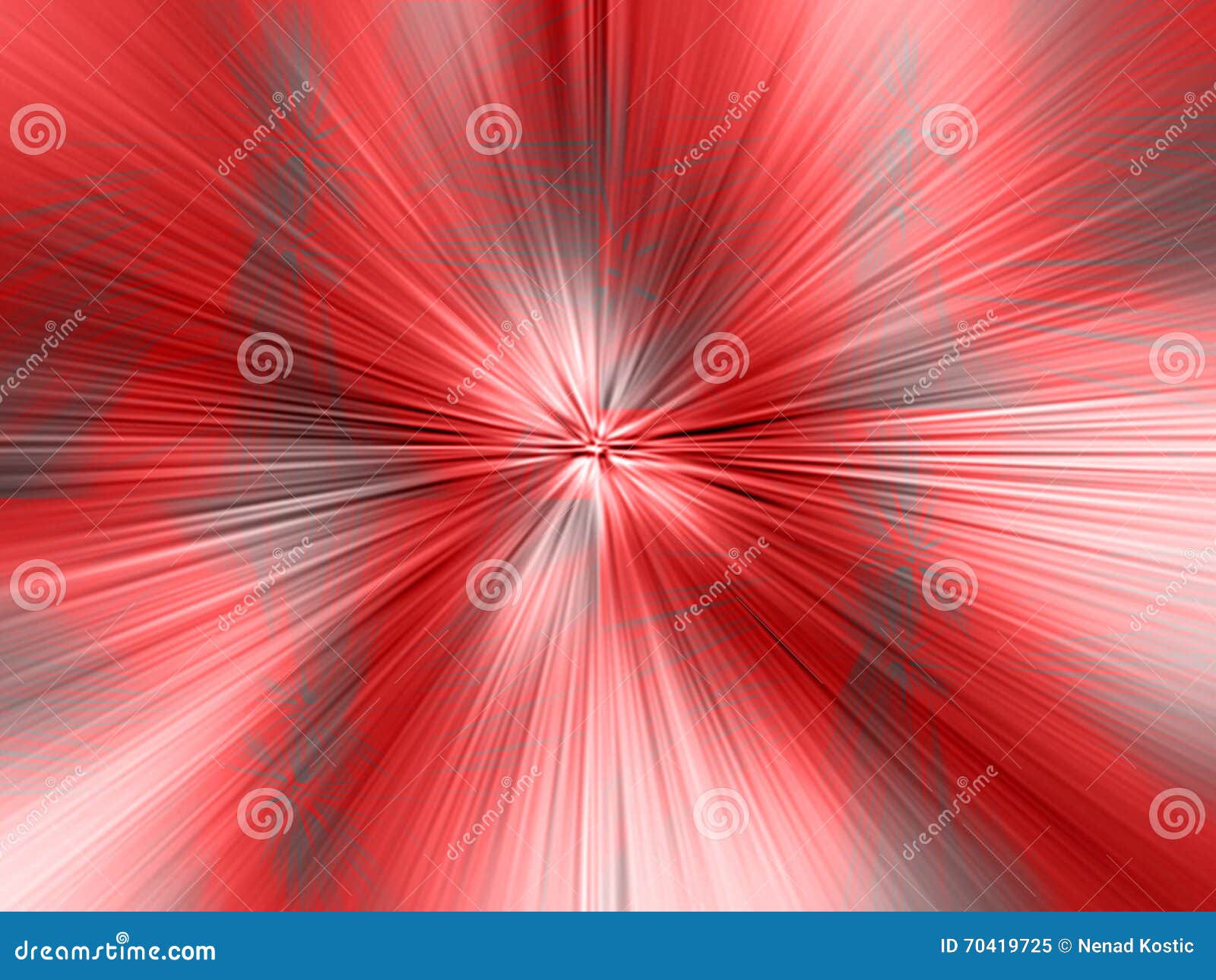Radial Abstract Red Background Stock Illustration - Illustration of ...