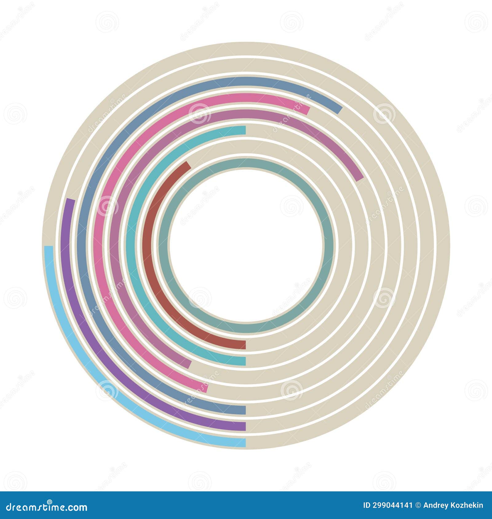 Shape_round_inforgaphic_2 stock illustration. Illustration of color ...