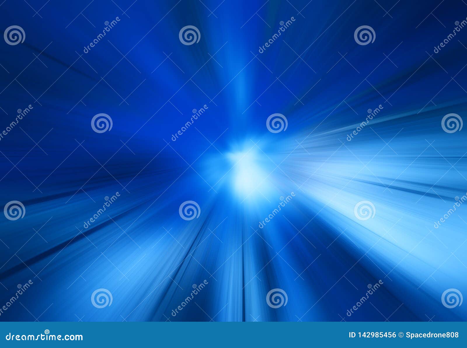 Radial Blue Motion Blur Background Stock Photo - Image of scene ...