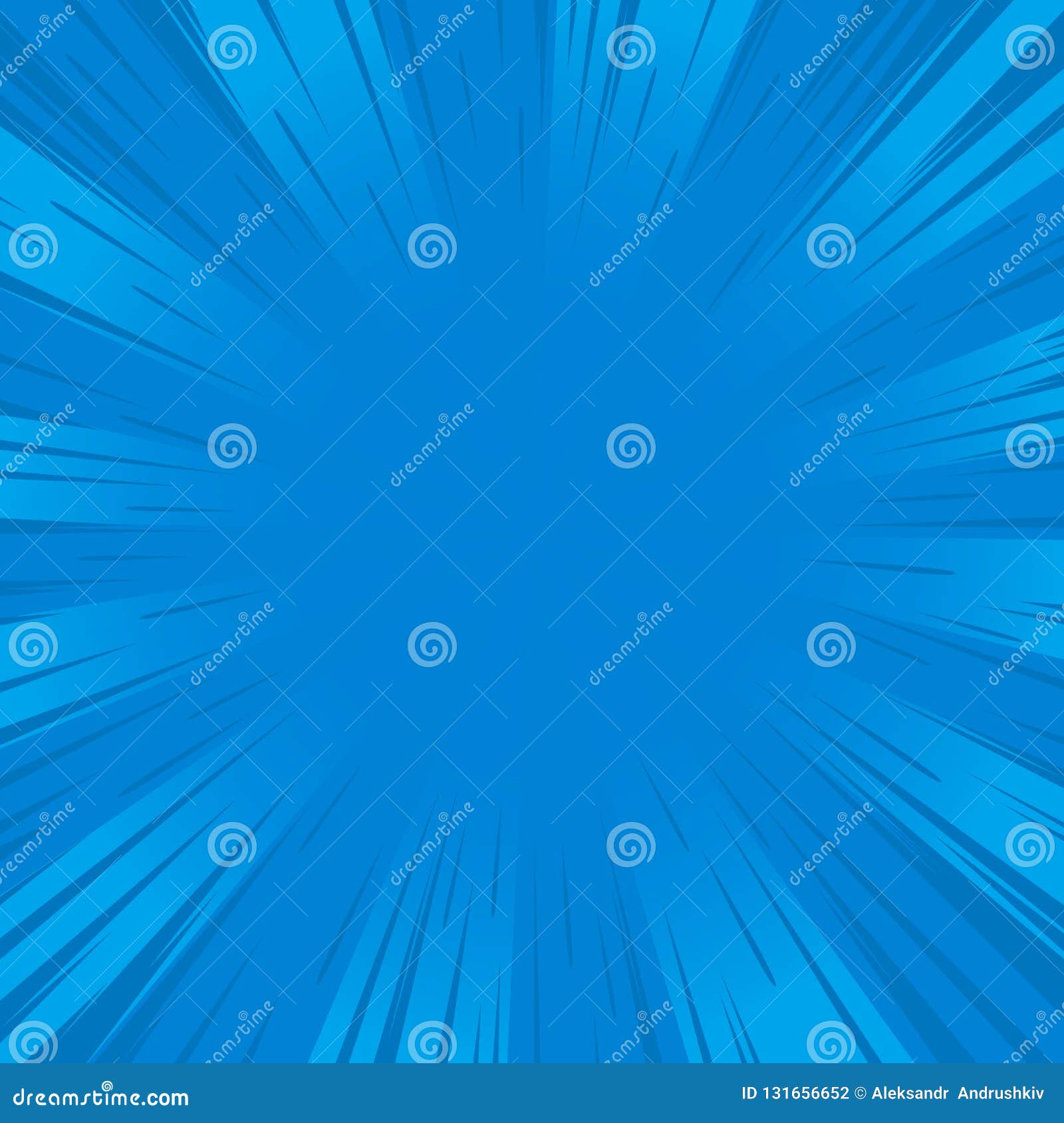 Radial blue speed lines stock vector. Illustration of bomb - 131656652