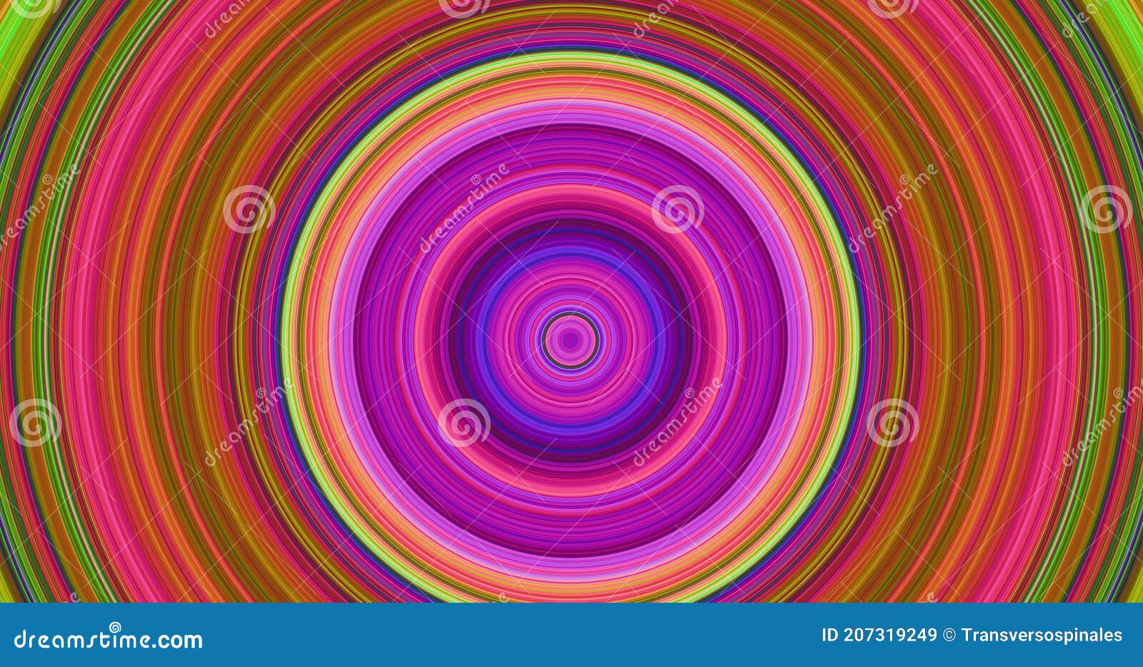 Radial Circle Rainbow Gradient Background Design, Abstract Illustration ...