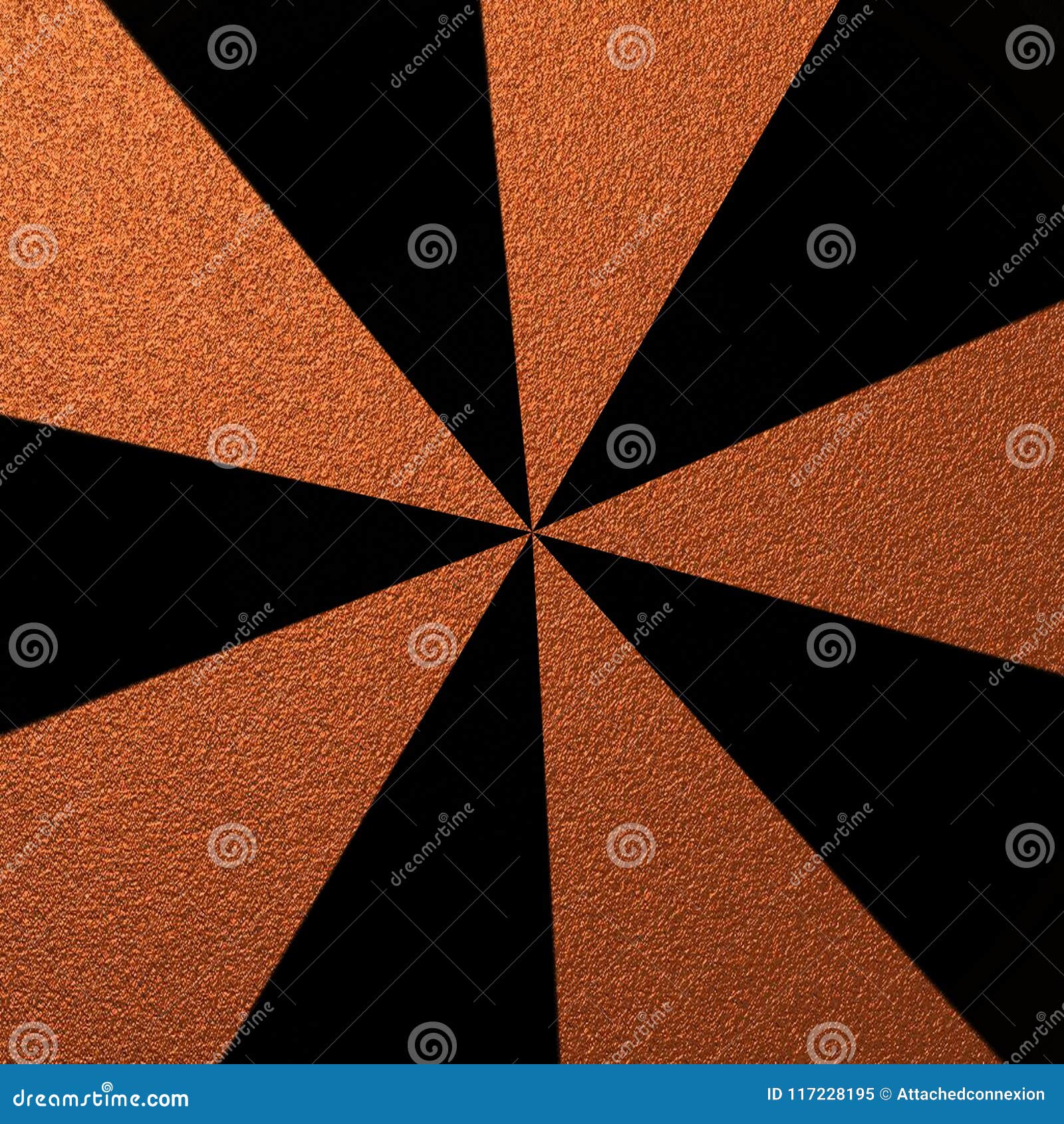 Radial Copper Texture Pattern for Print and Design. Creative Abstract ...