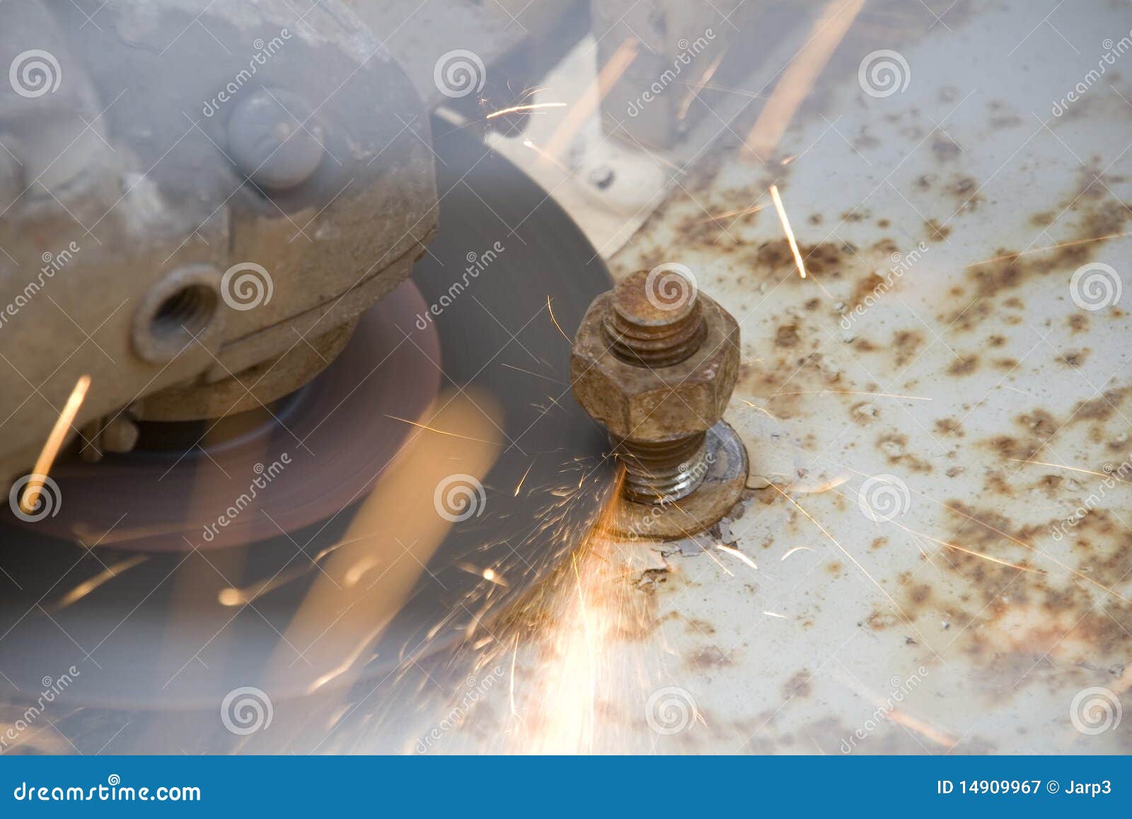 Radial cutting stock image. Image of repair, working - 14909967
