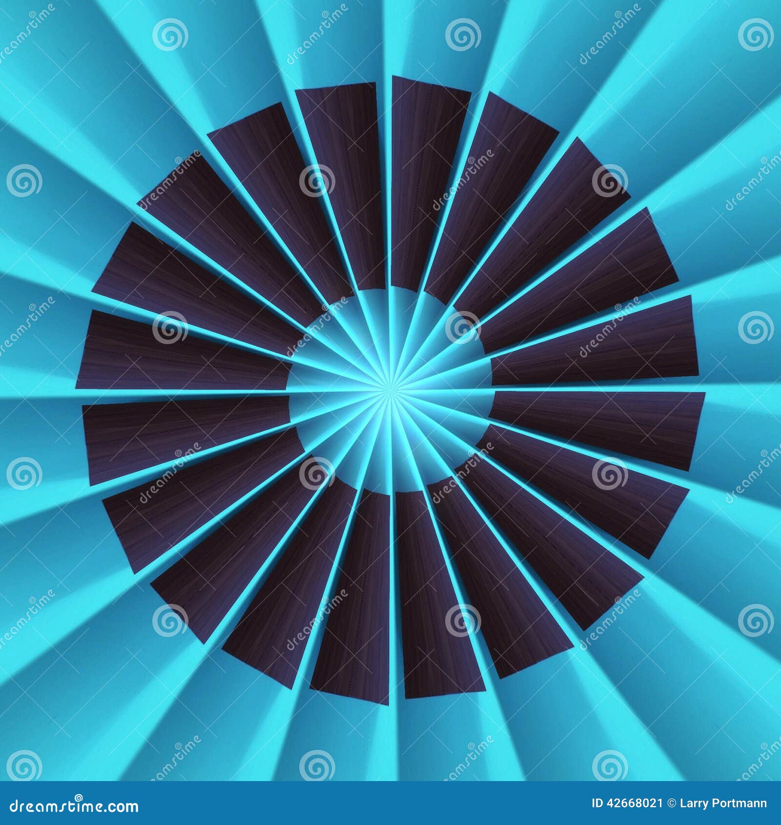 Radial Fan Effect stock illustration. Illustration of background - 42668021