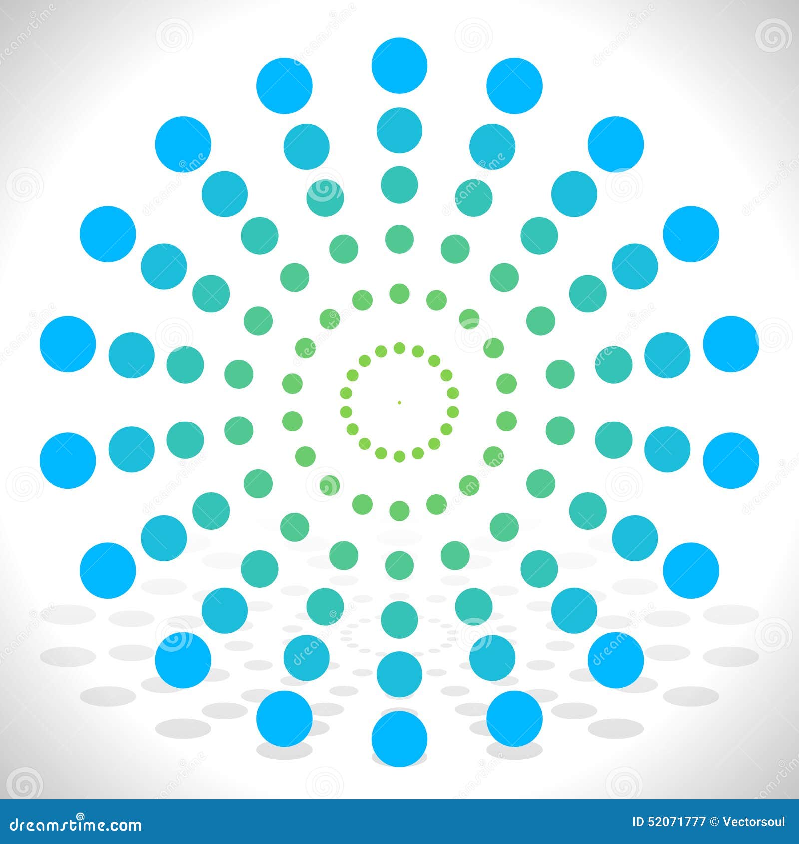 Radial Graphics stock vector. Illustration of blue, abstraction - 52071777